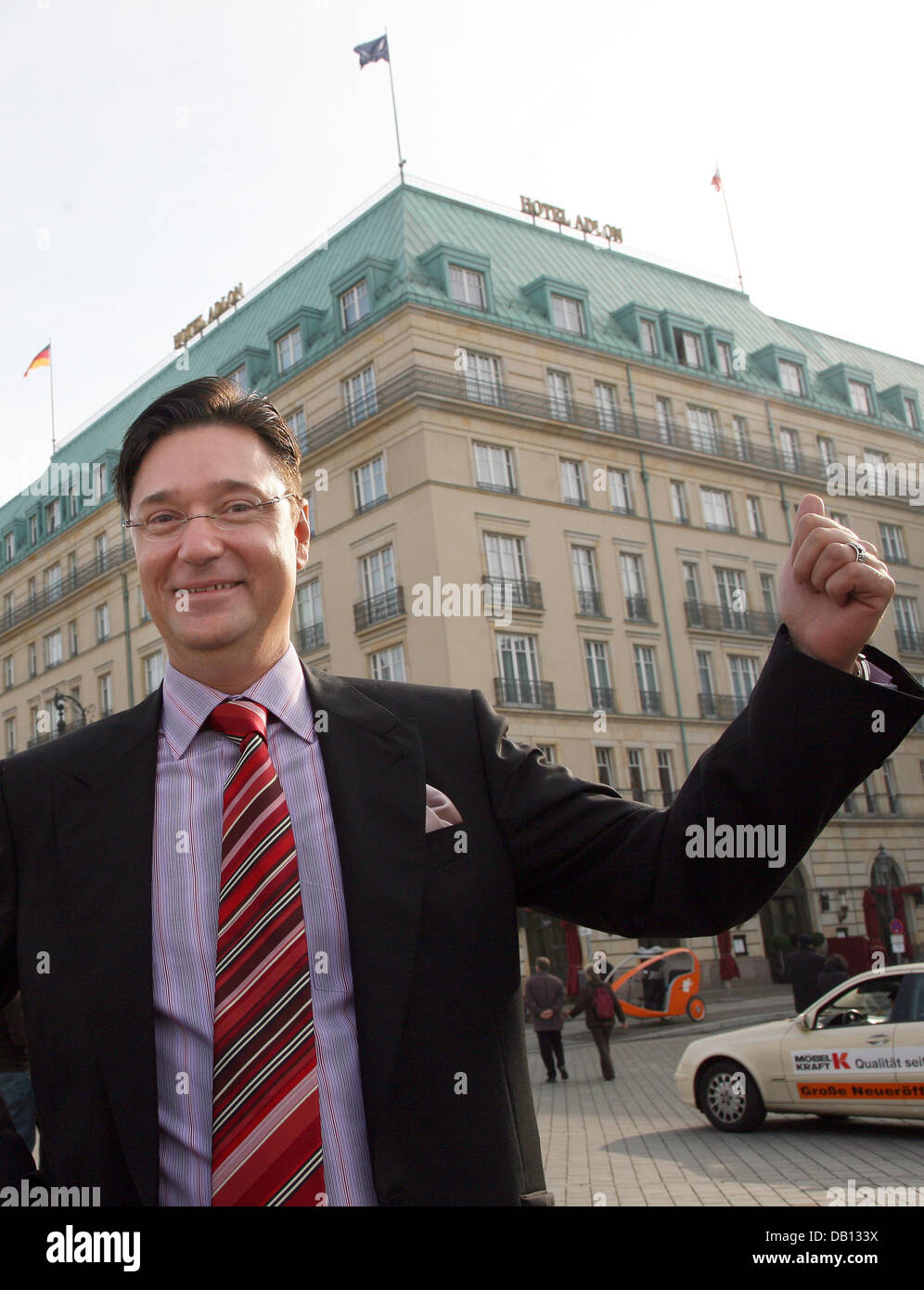 The great-great-grandchild of Hotel Adlon founder Lorenz Adlon, Felix ...