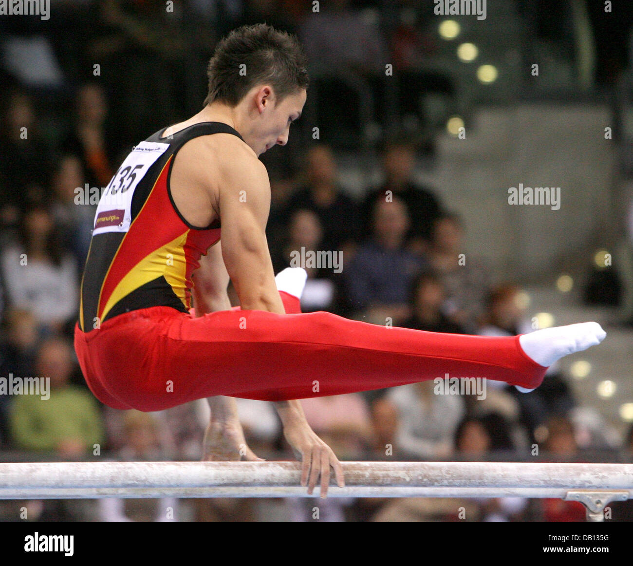 German Marcel Nguyen in action at the 25th DTB Cup in Stuttgart ...