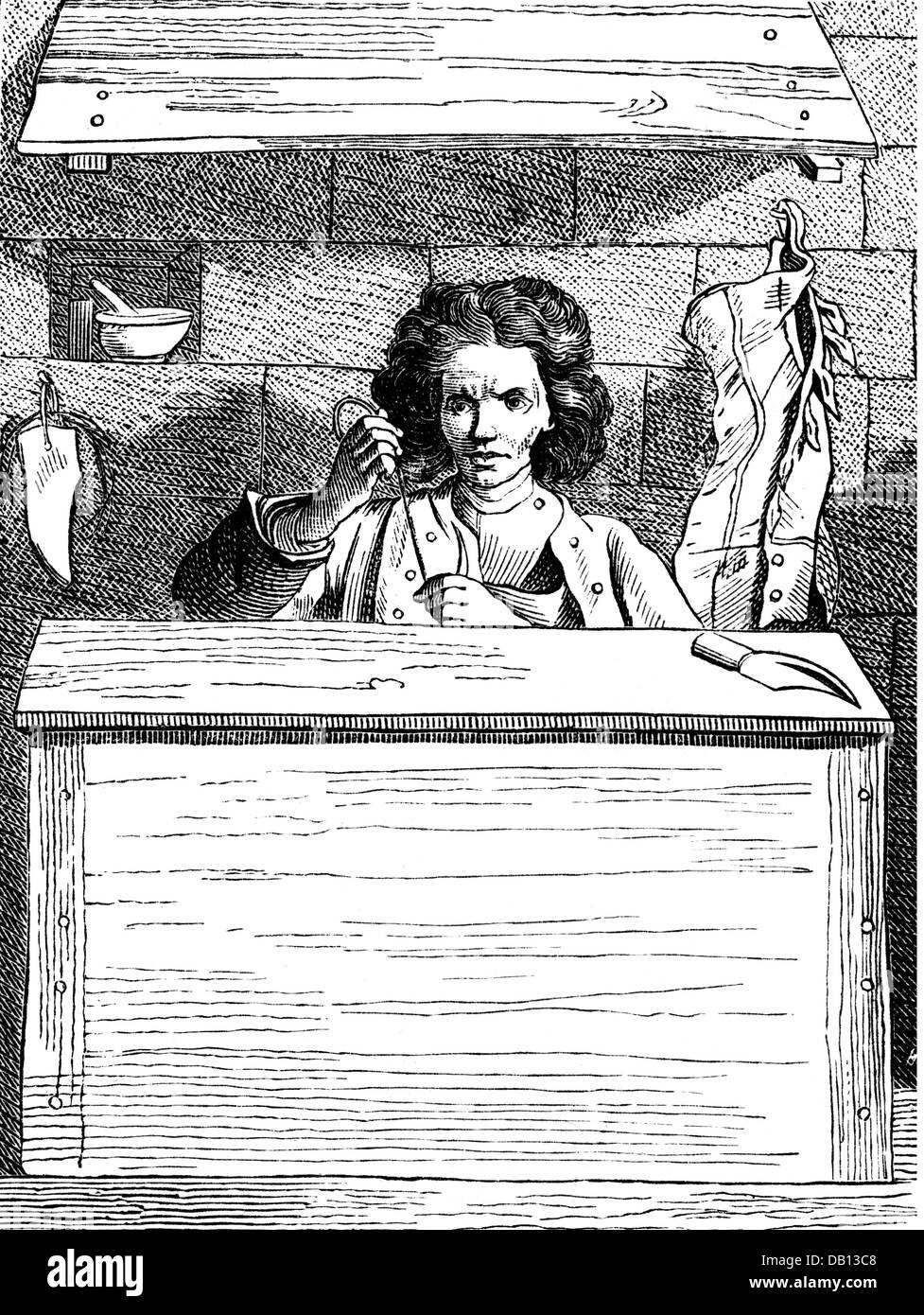 Shoemaker 18th century hi-res stock photography and images - Alamy