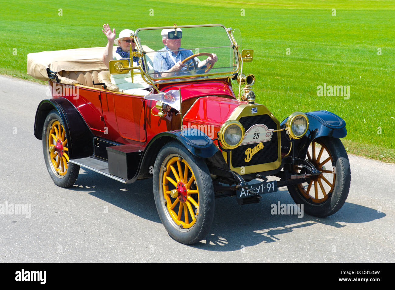 Buick B 25, built at year 1914, photo taken on July 12, 2013 in ...