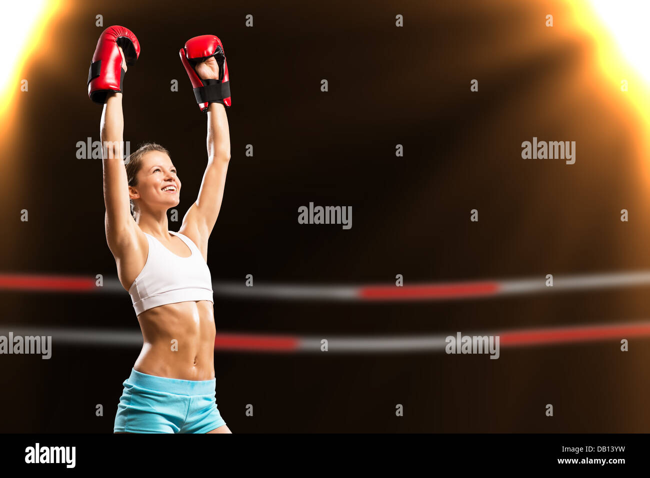 Cute female boxer hi-res stock photography and images - Alamy