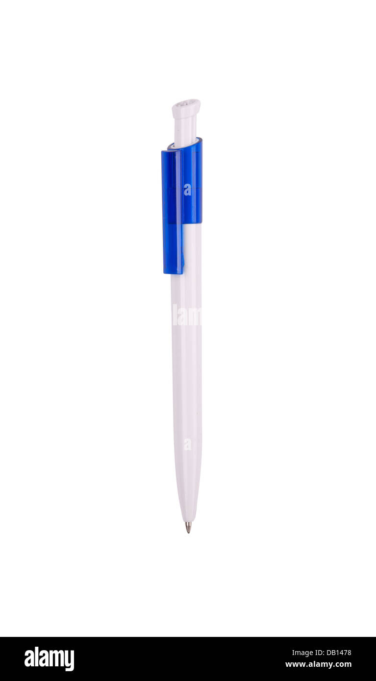 Blue metallic pen hi-res stock photography and images - Alamy