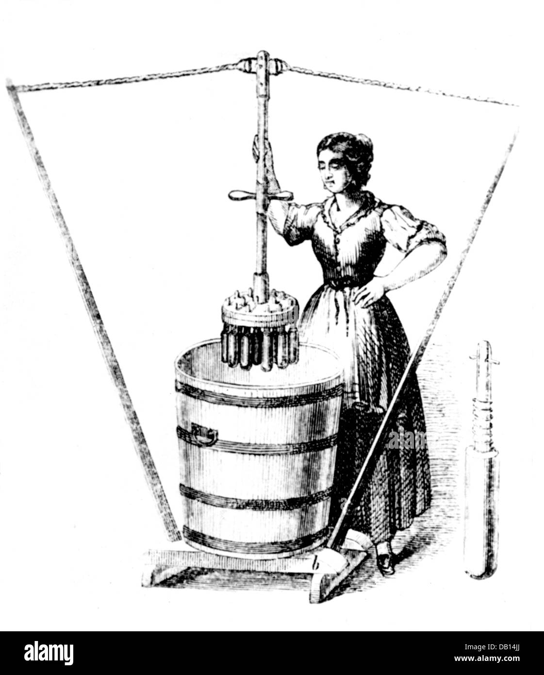 Historical washing machine hi-res stock photography and images - Alamy