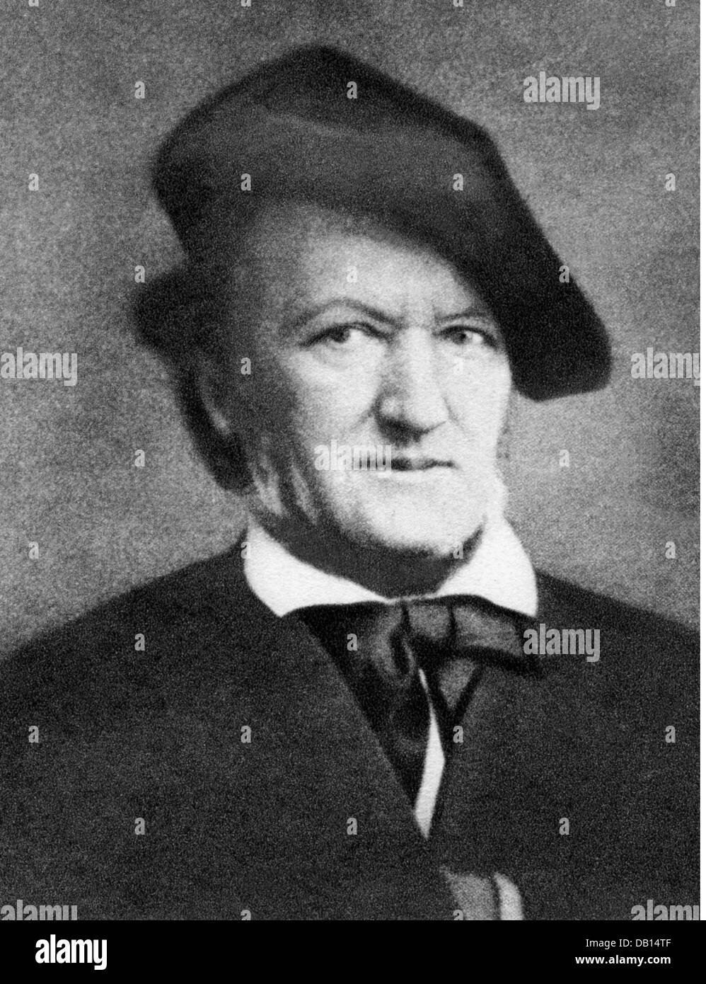 Wagner, Richard, 22.5.1813 - 13.2.1883, German composer, portrait ...