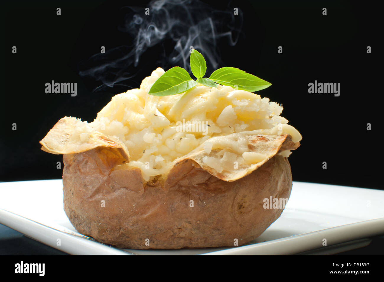 Baked jacket potato Stock Photo - Alamy