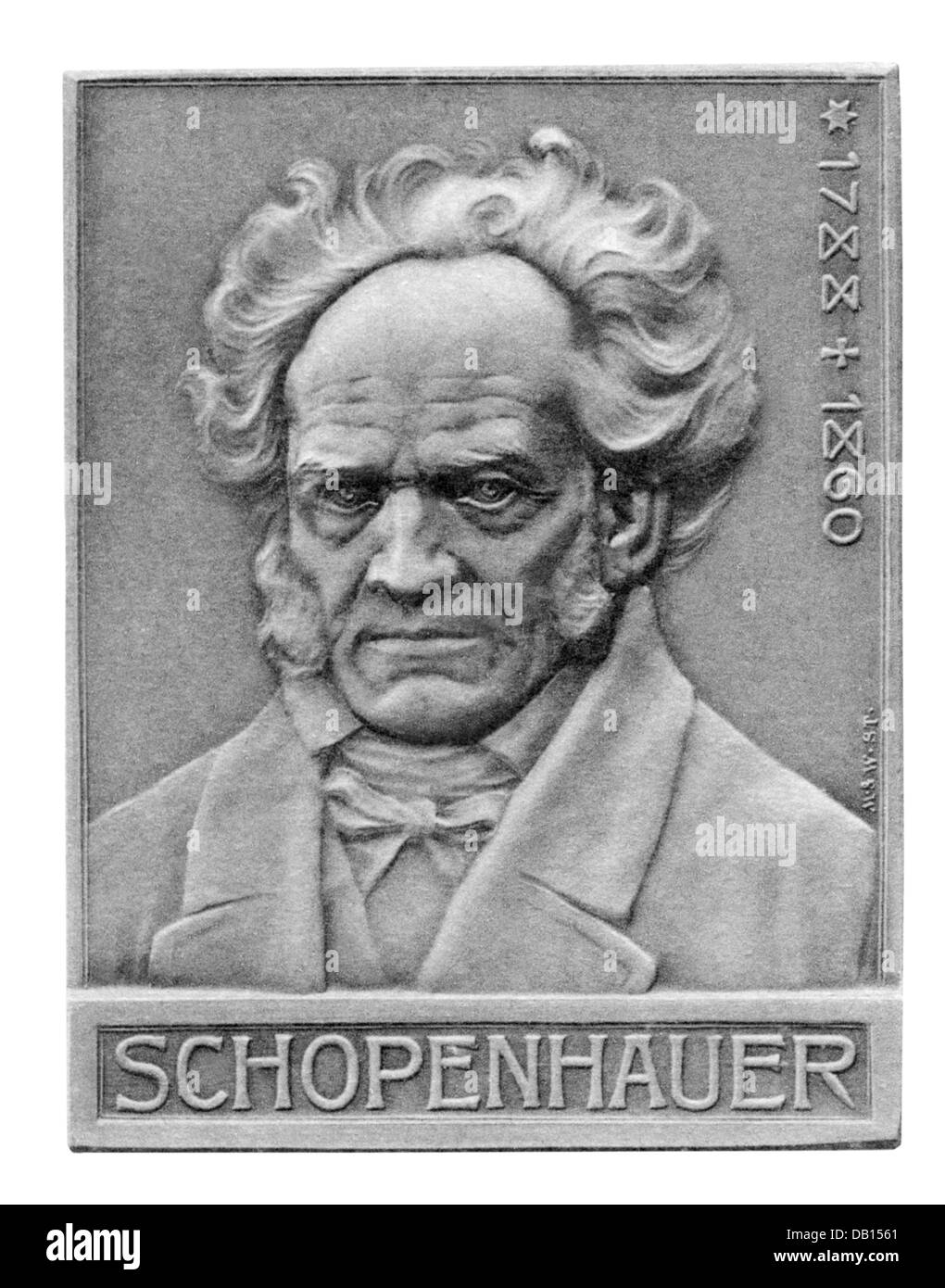 Arthur schopenhauer 1788 1860 german hi-res stock photography and ...