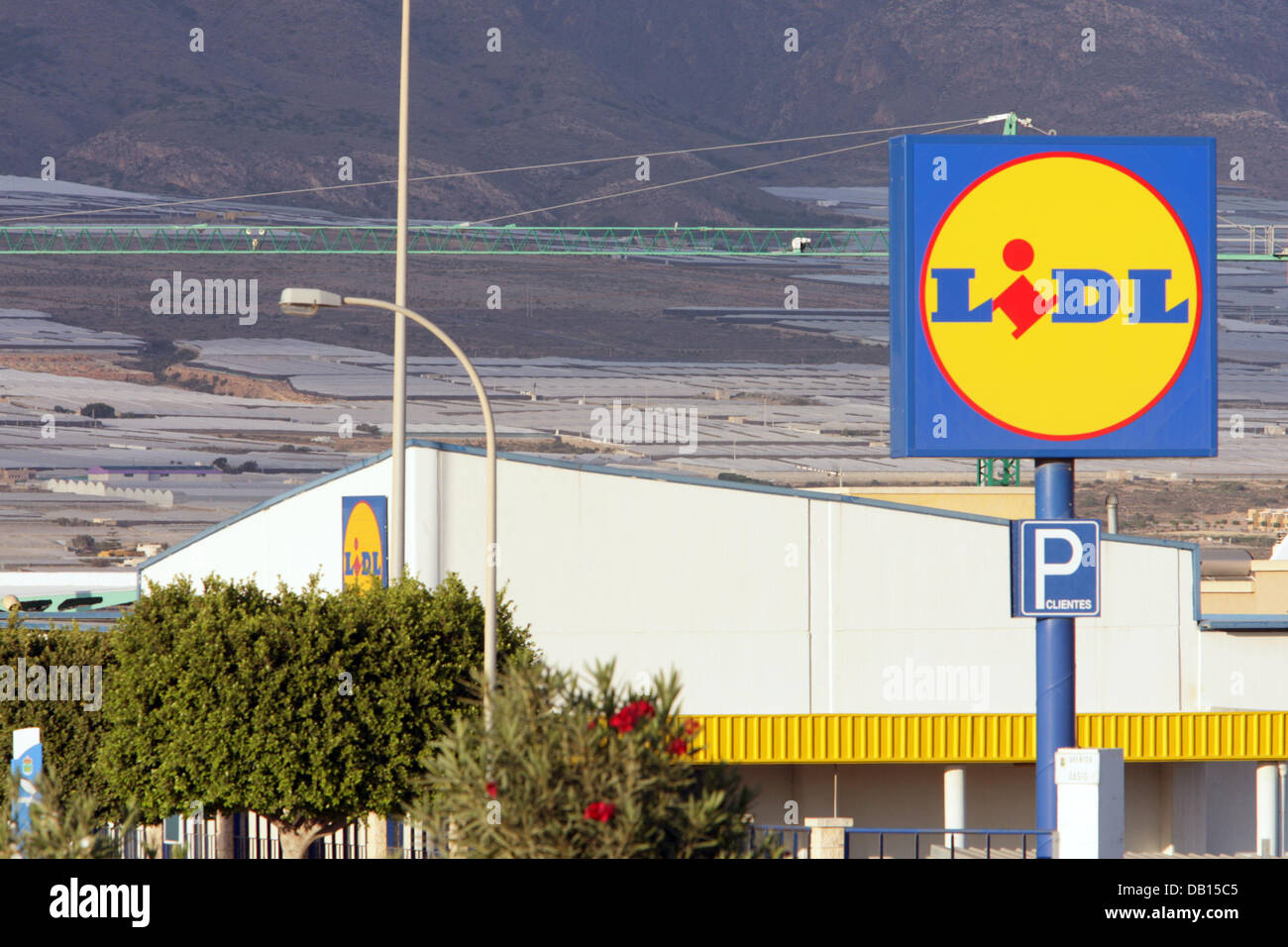 A Lidl store is pictured El Ejido, Spain, 15 October 2006. Pictured in ...