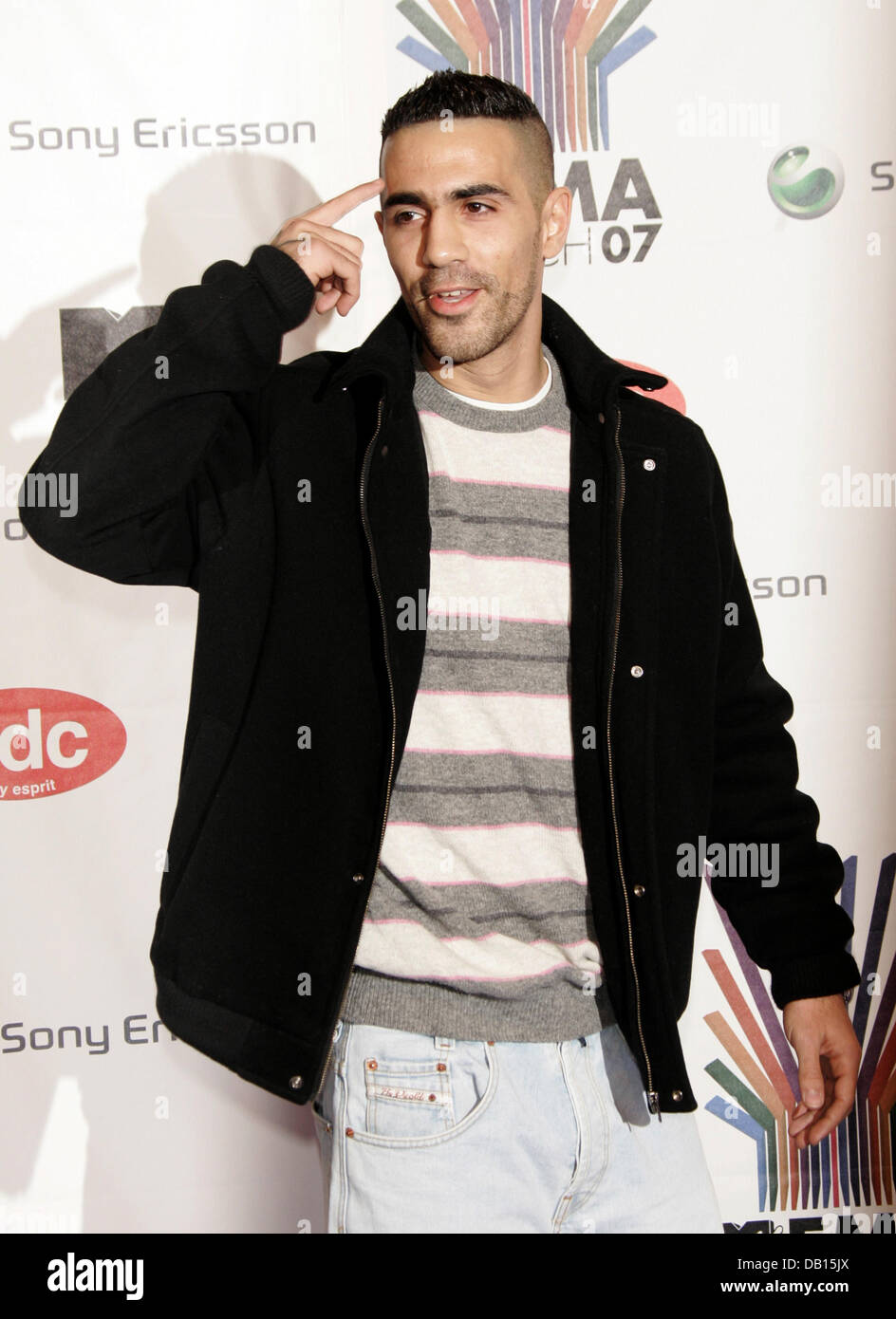 German rapper bushido poses arrives High Resolution Stock Photography ...