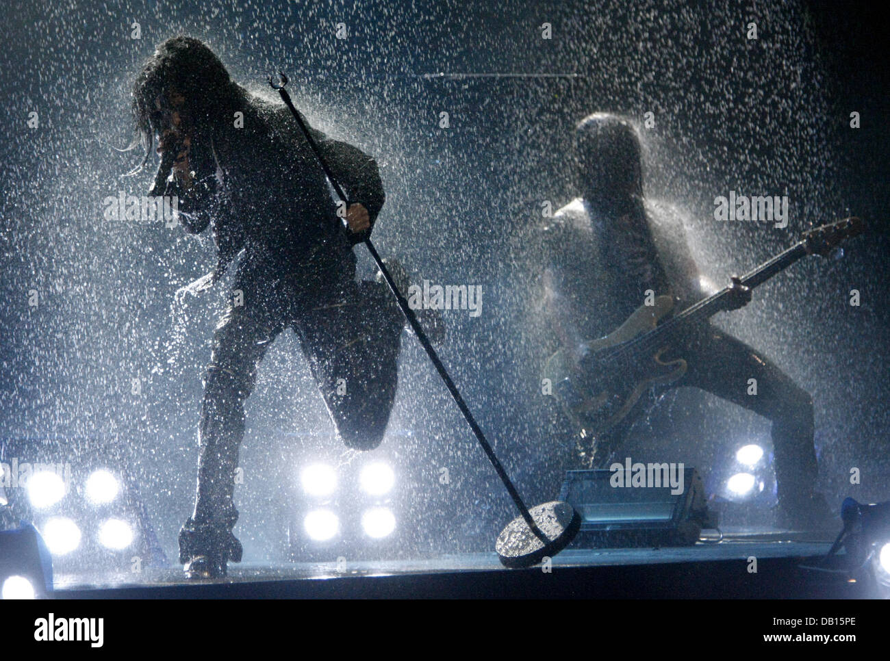 German pop rock band Tokio Hotel perform at the 2007 MTV Europe Music ...