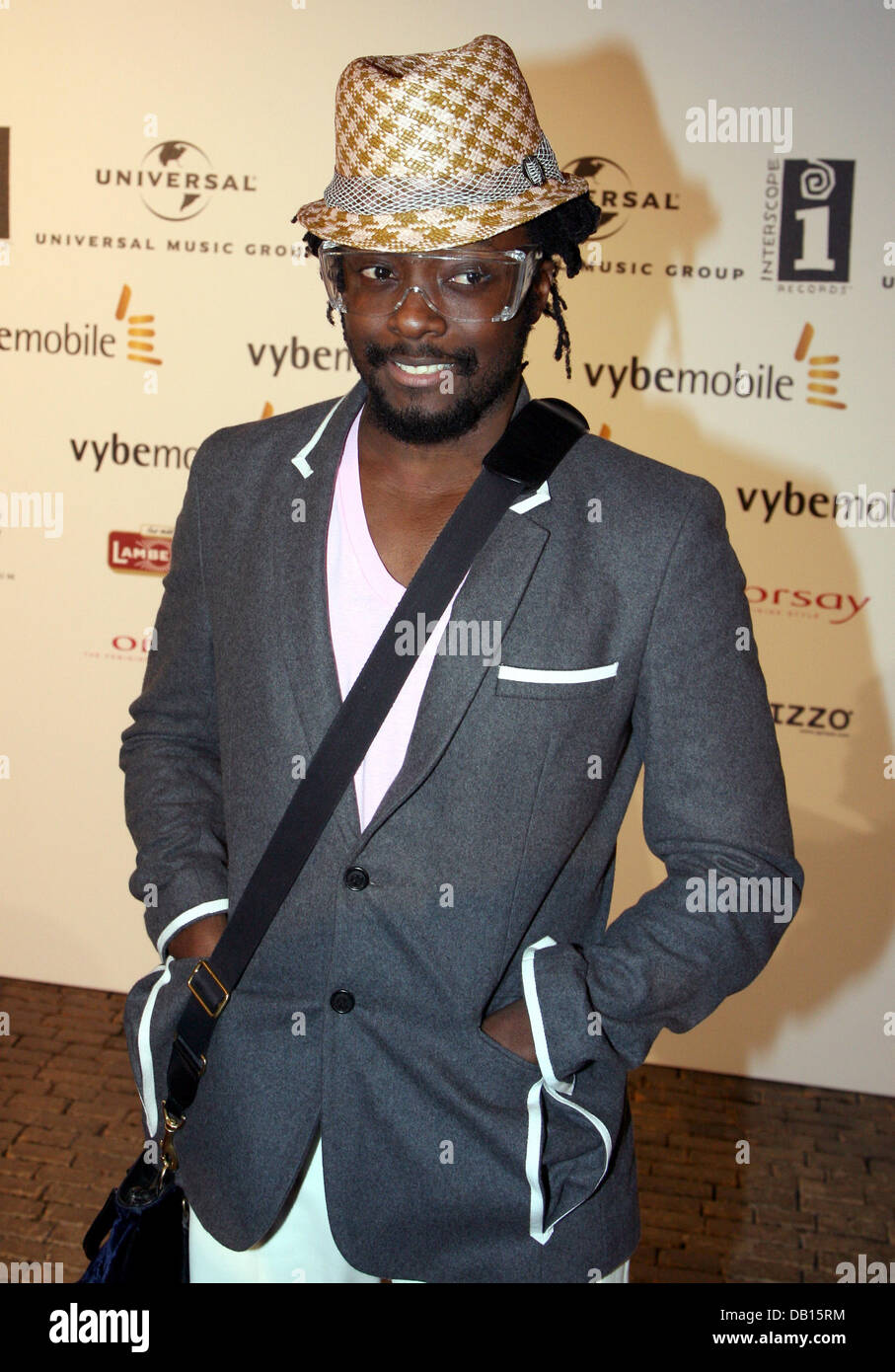 US rapper Will.I.Am arrives to the Universal music aftershow party ...