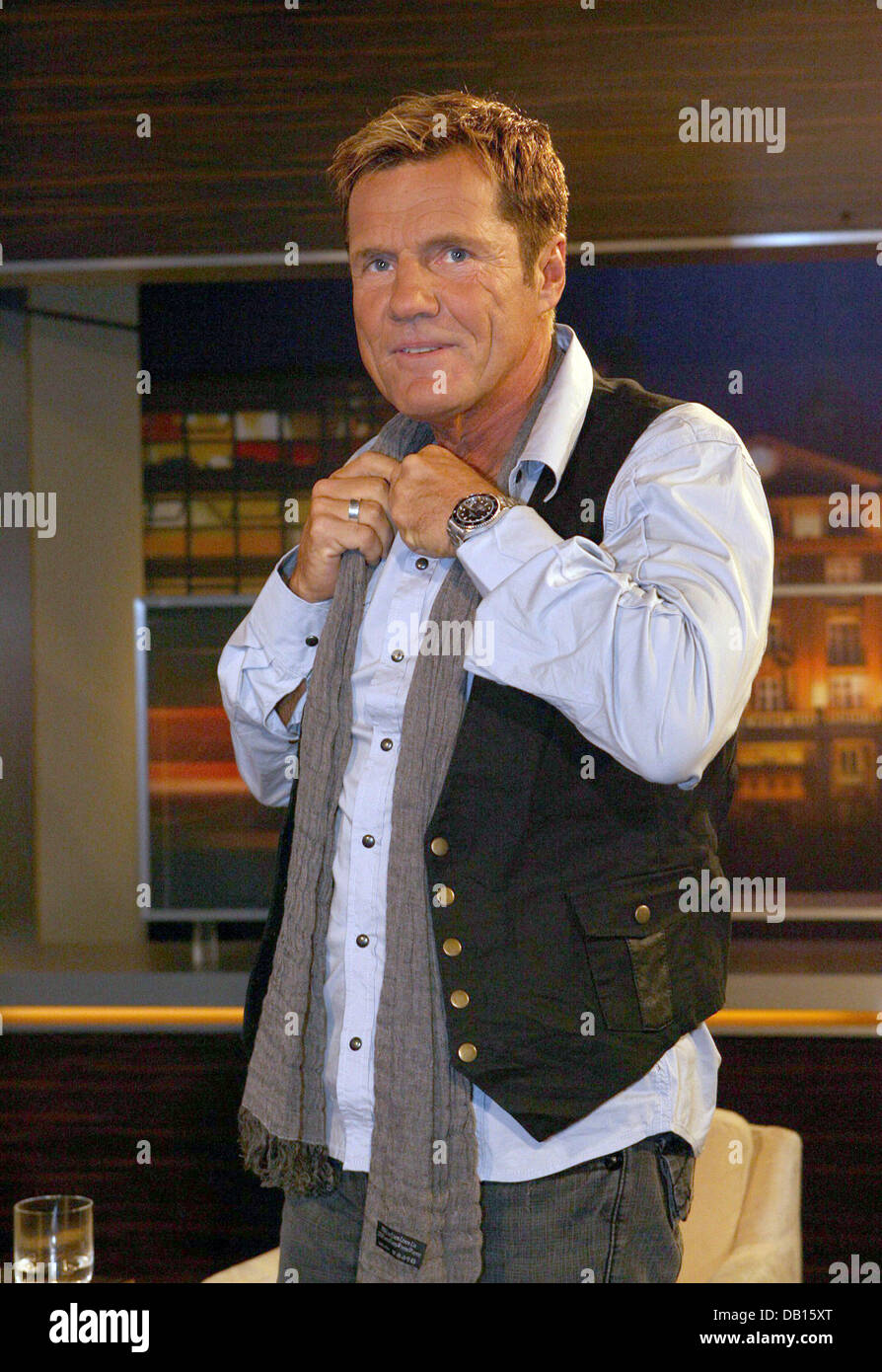 German music producer Dieter Bohlen pictured after the taping of German ...