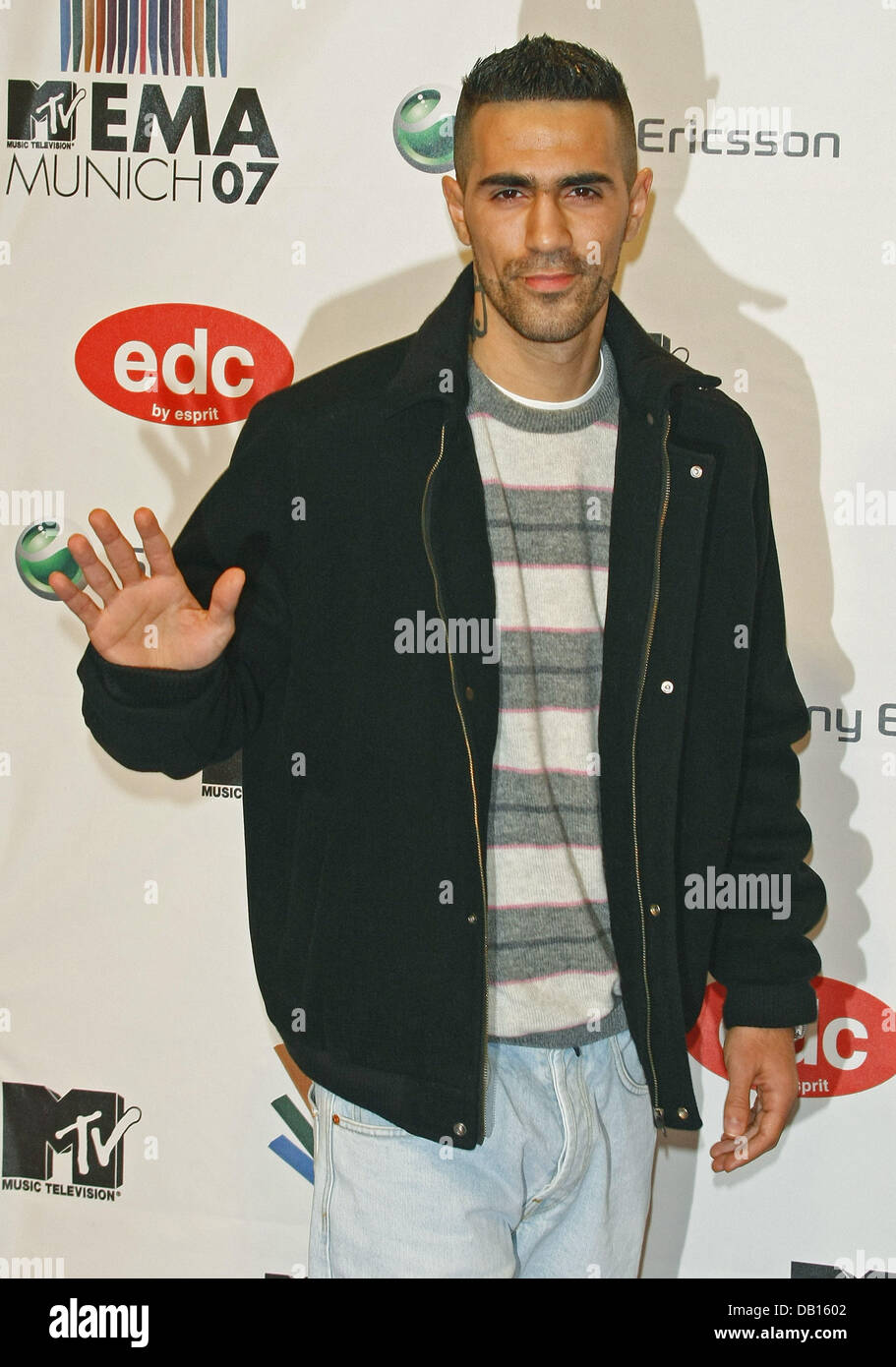 German rapper Bushido poses as he arrives on the red carpet for the ...