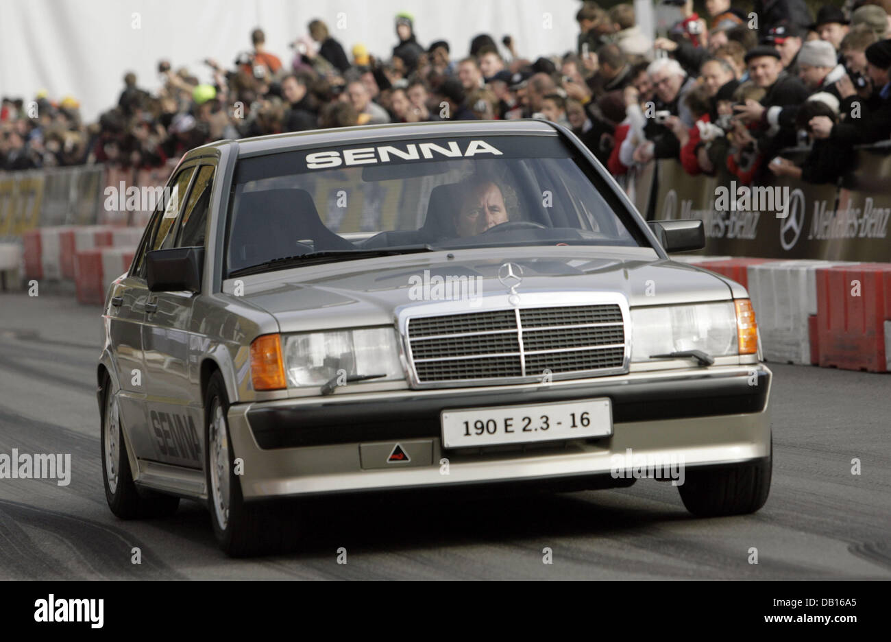 The picture shows the original Mercedes-Benz 190 2.3-16 'Senna' from ...