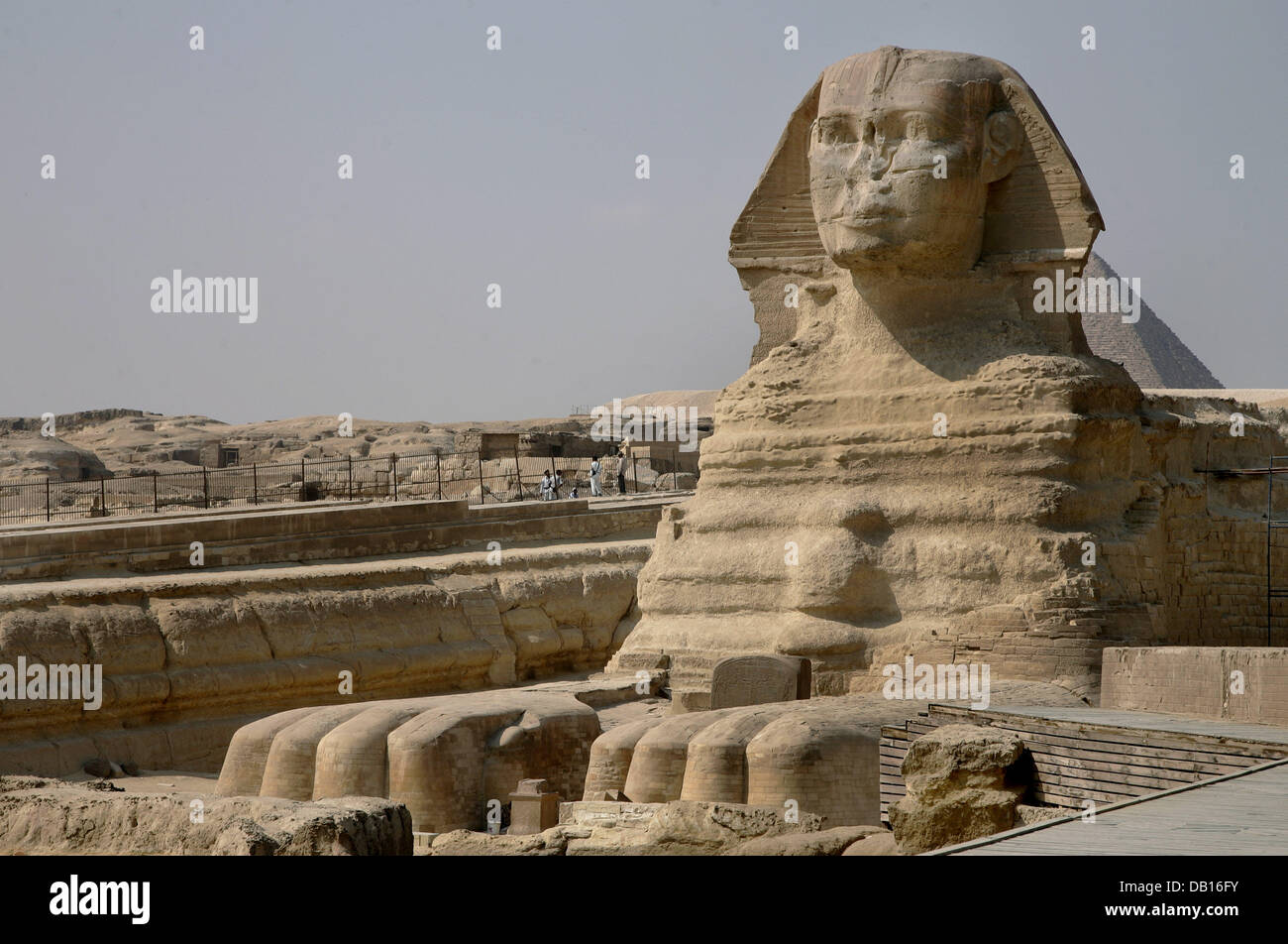 The picture shows the Great Sphinx of Giza in Giza, Egypt, 4 October ...