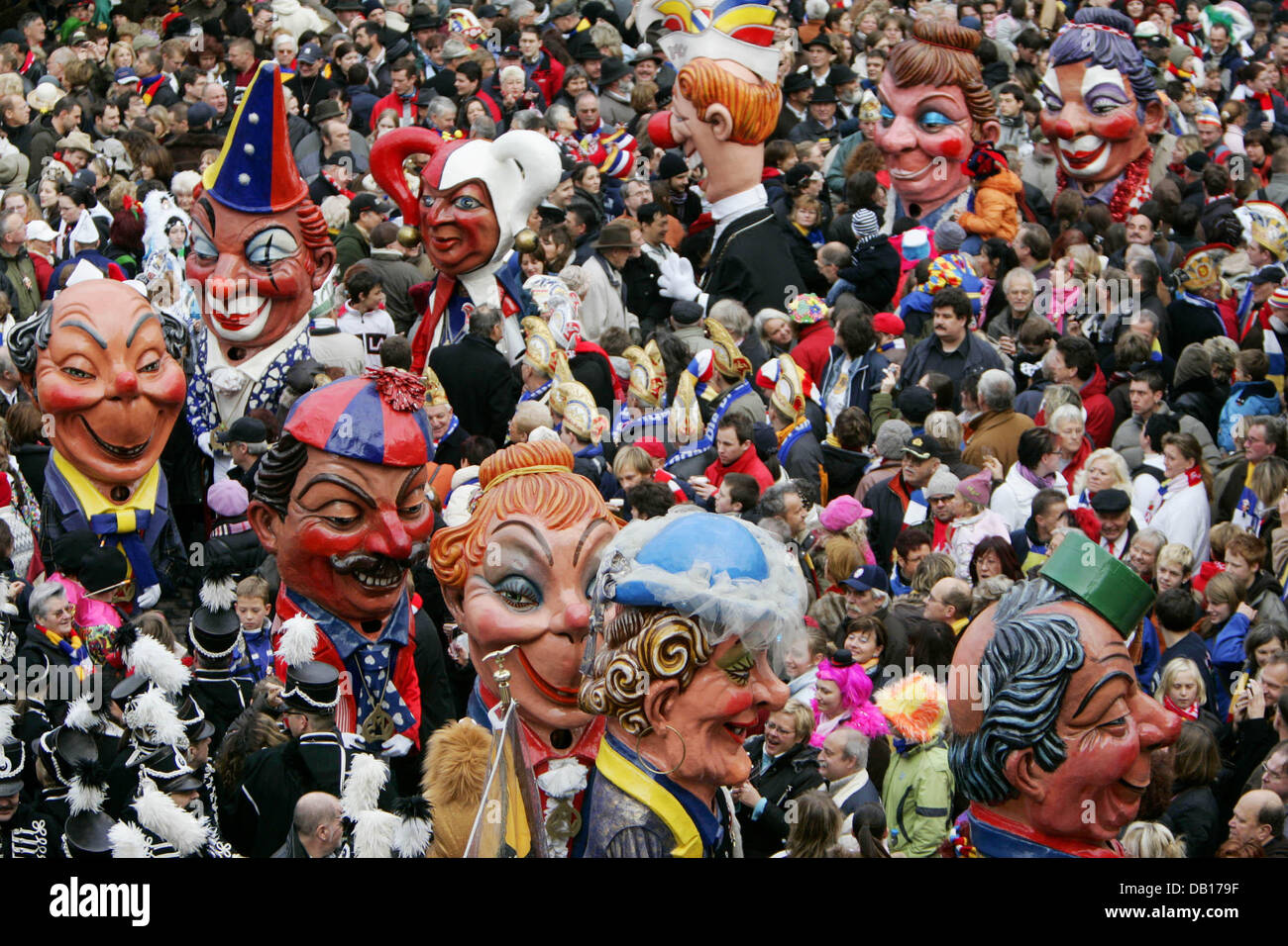 A parade starts the time of the carnival in Mainz, Germany, 11 November ...