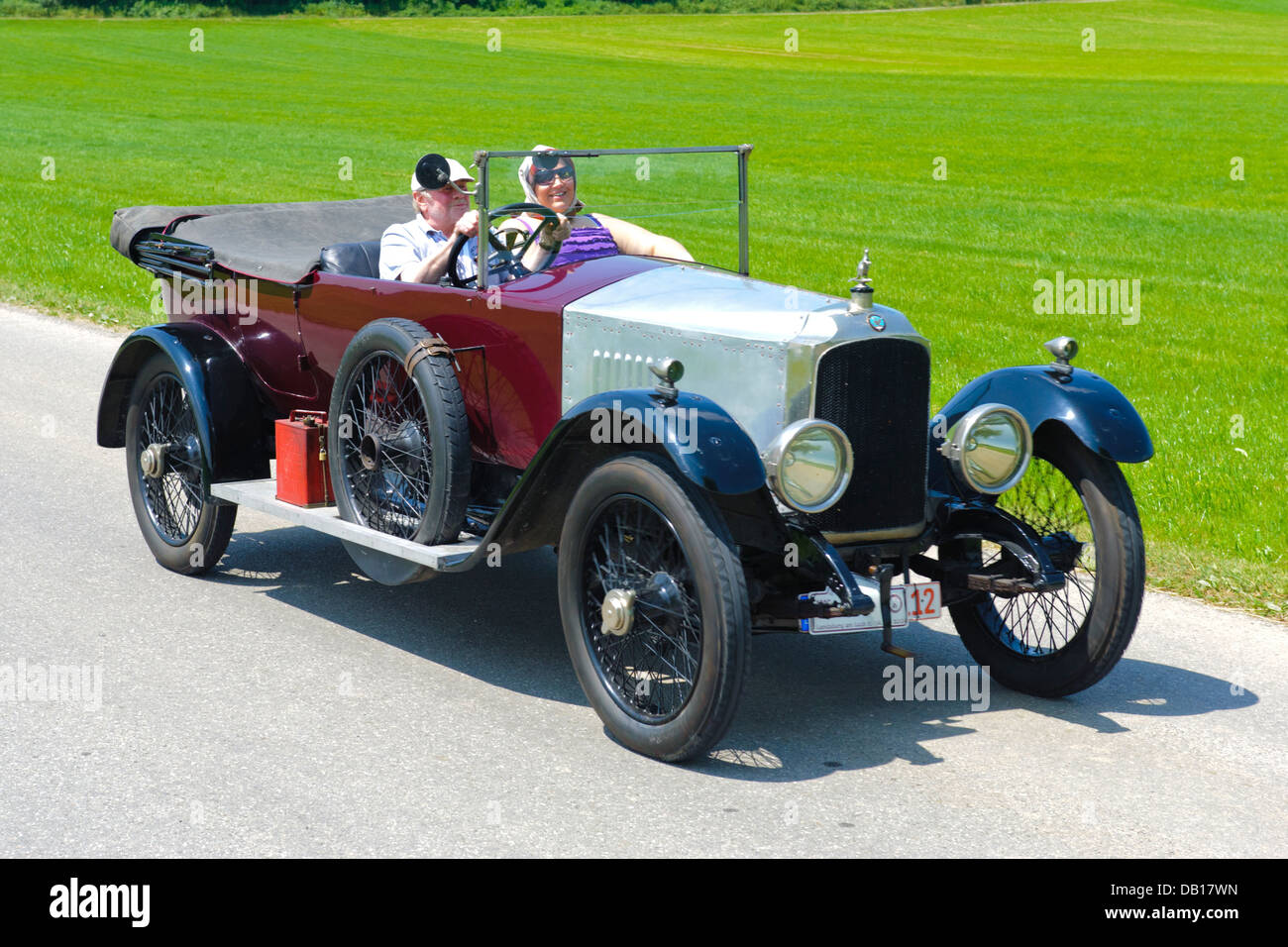 Vauxhall open Tourer D-Type, built at year 1918, photo taken on July 12 ...