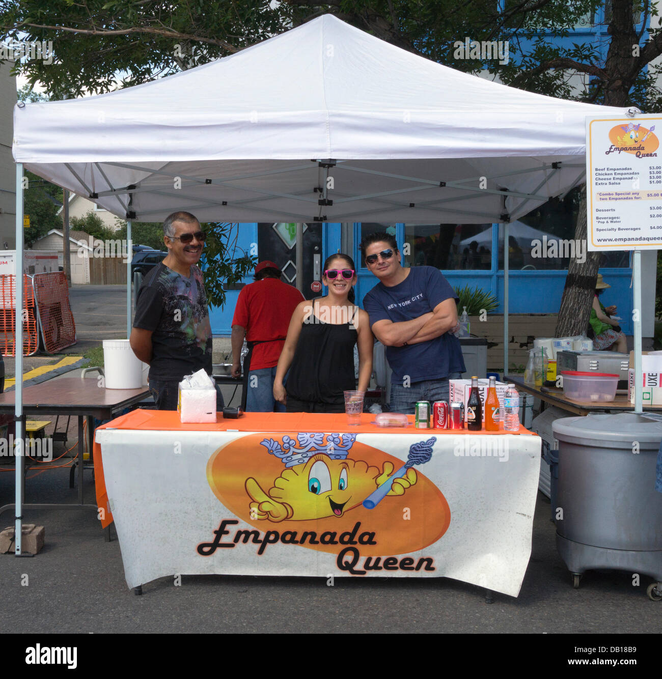 Charity booth hi-res stock photography and images - Alamy