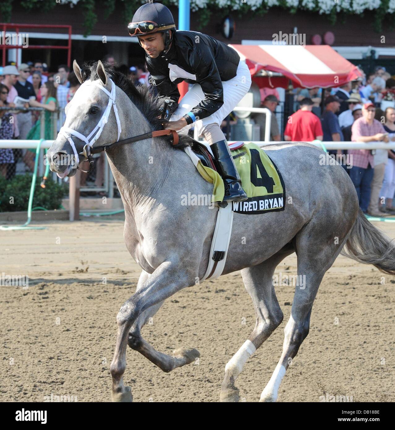 Saratoga Springs, New York, USA. 21st July, 2013. Wired Bryan (no. 4 ...