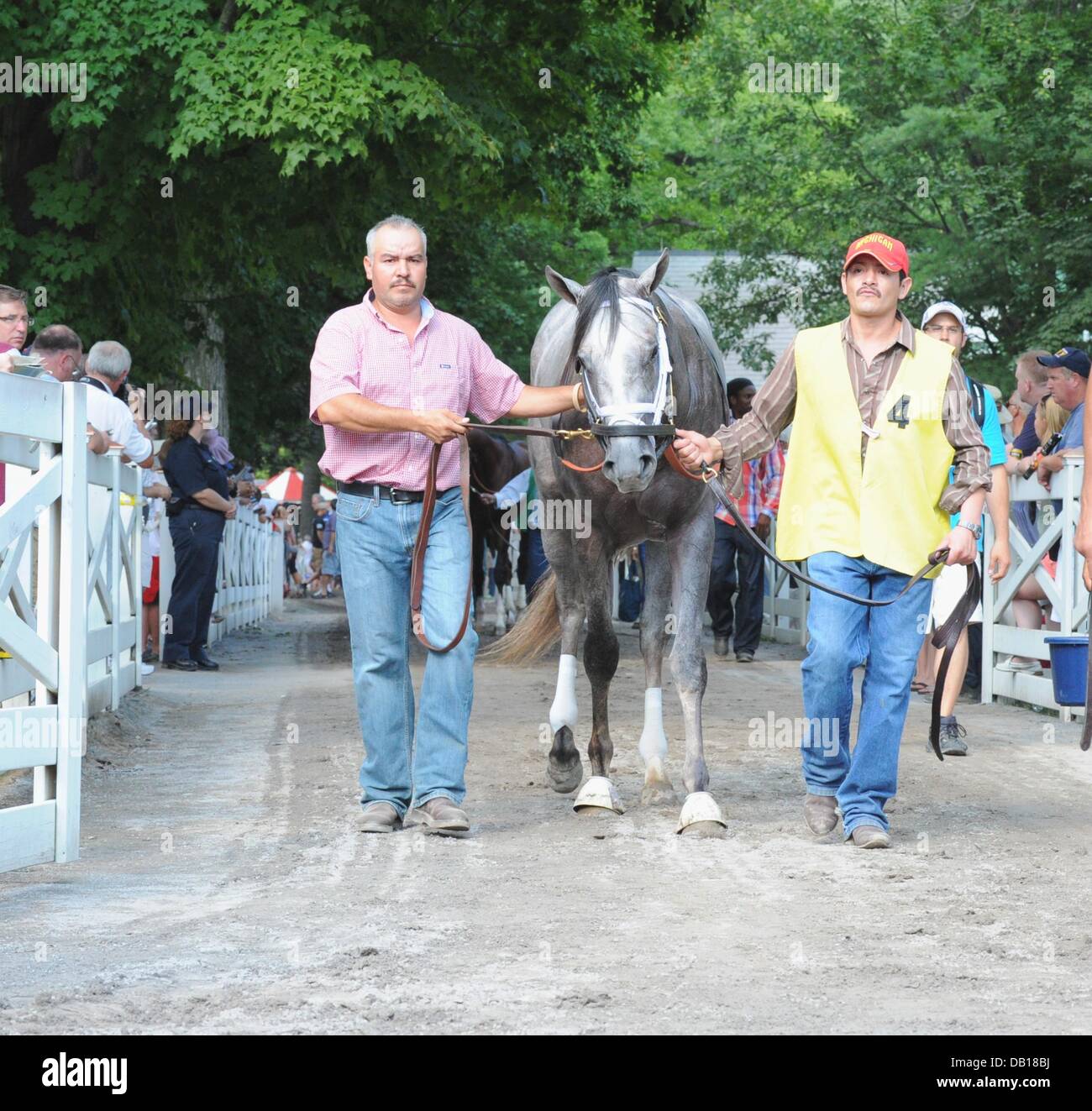 Saratoga Springs, New York, USA. 21st July, 2013. Wired Bryan (no. 4 ...