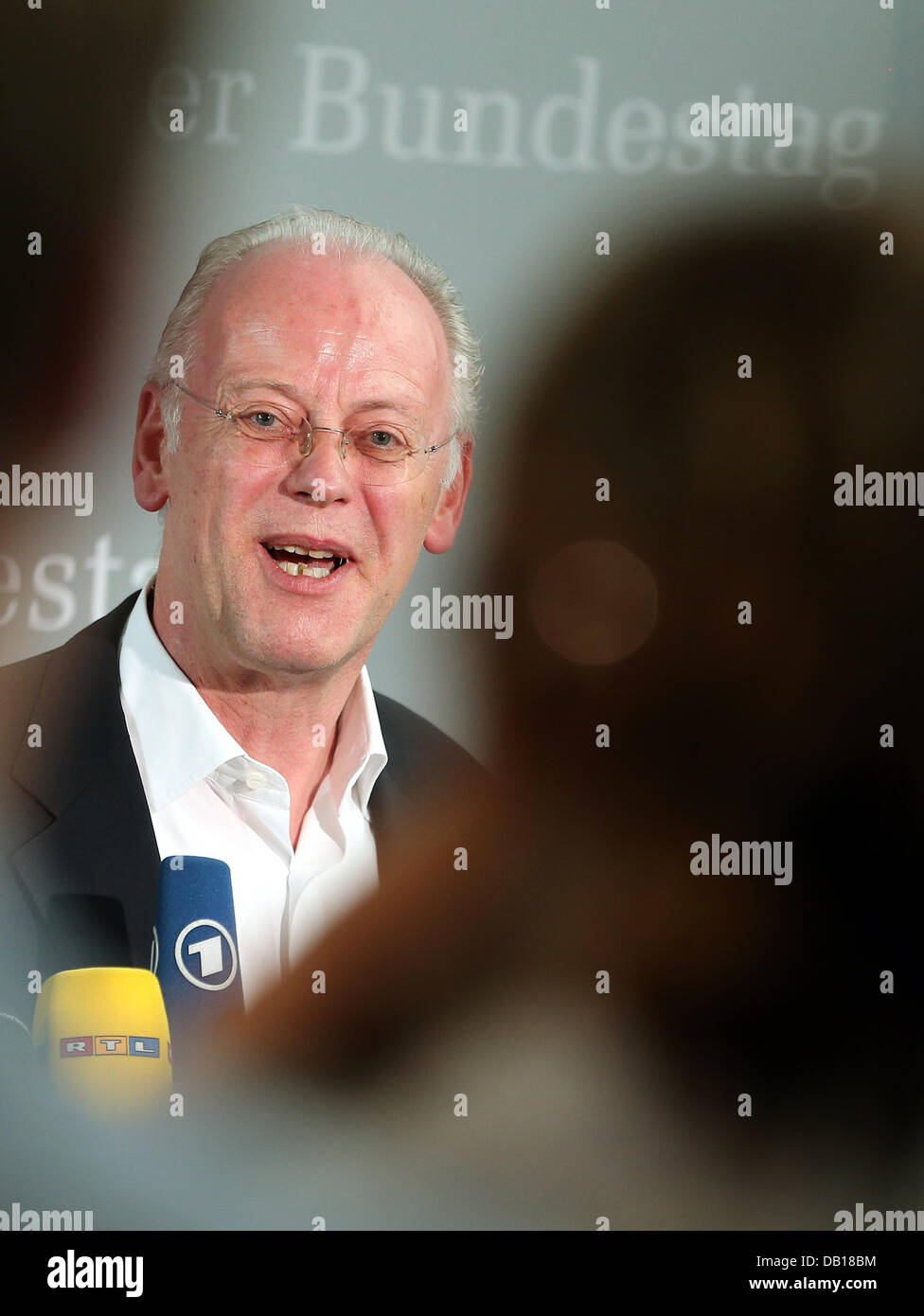 Berlin, Germany. 22nd July, 2013. Former German Minister of Defence ...