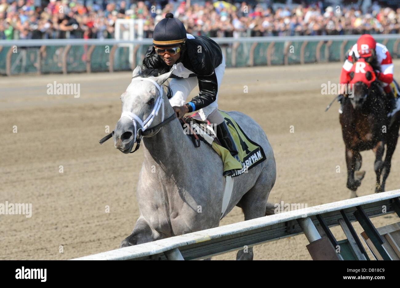 Saratoga Springs, New York, USA. 21st July, 2013. Wired Bryan (no. 4 ...