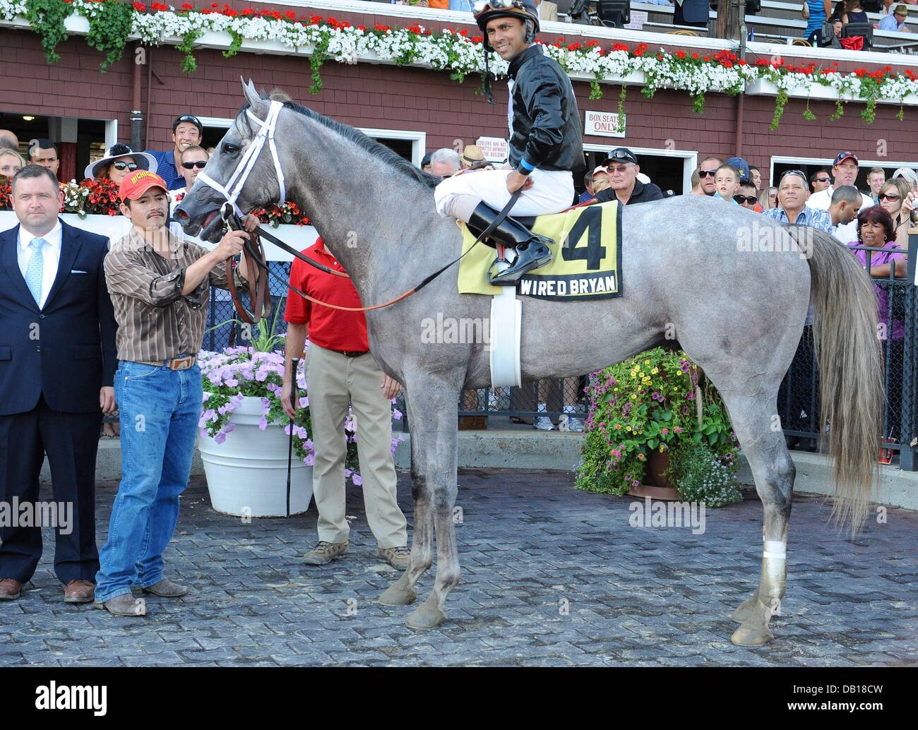 Saratoga Springs, New York, USA. 21st July, 2013. Wired Bryan (no. 4 ...