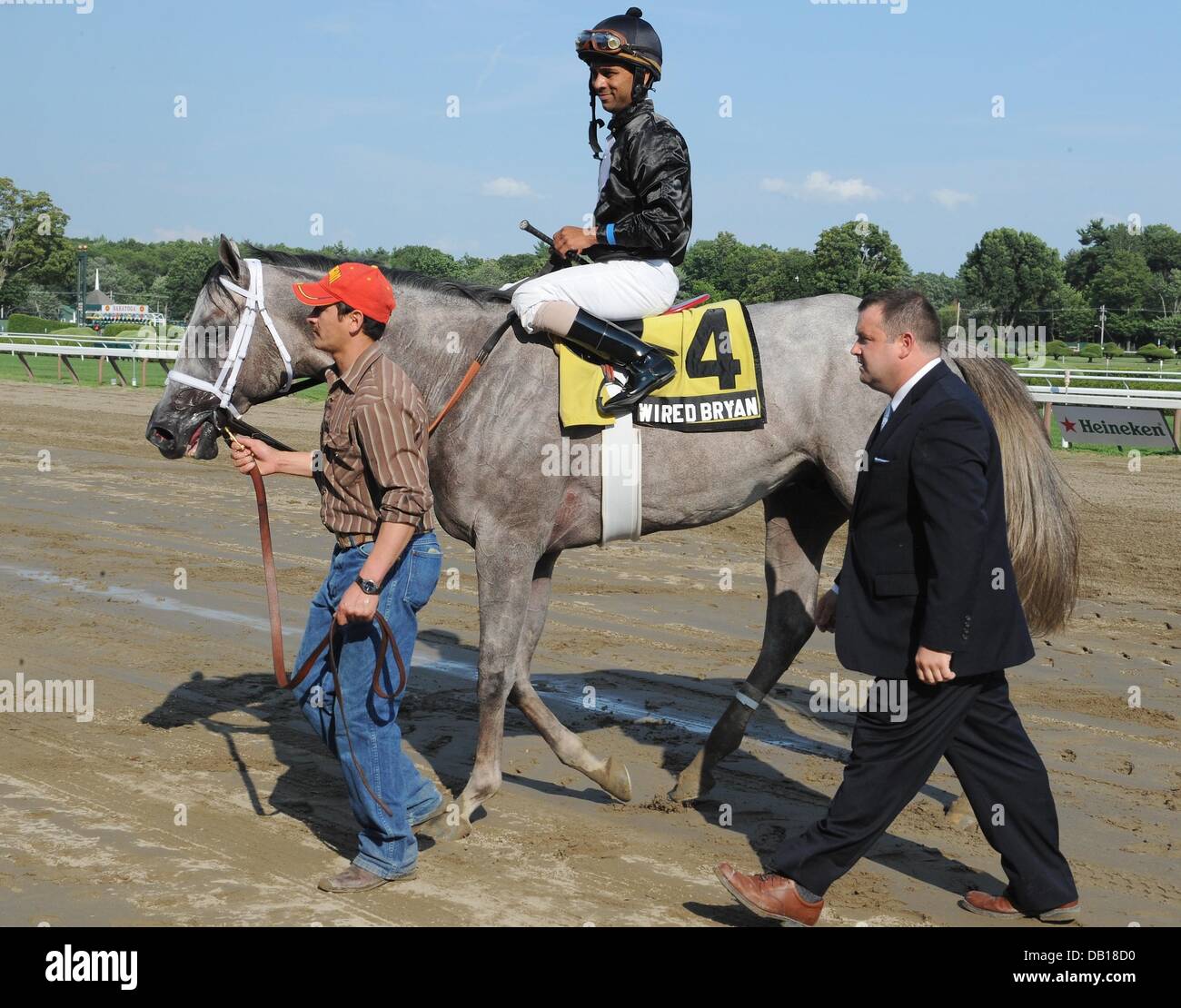 Saratoga Springs, New York, USA. 21st July, 2013. Wired Bryan (no. 4 ...