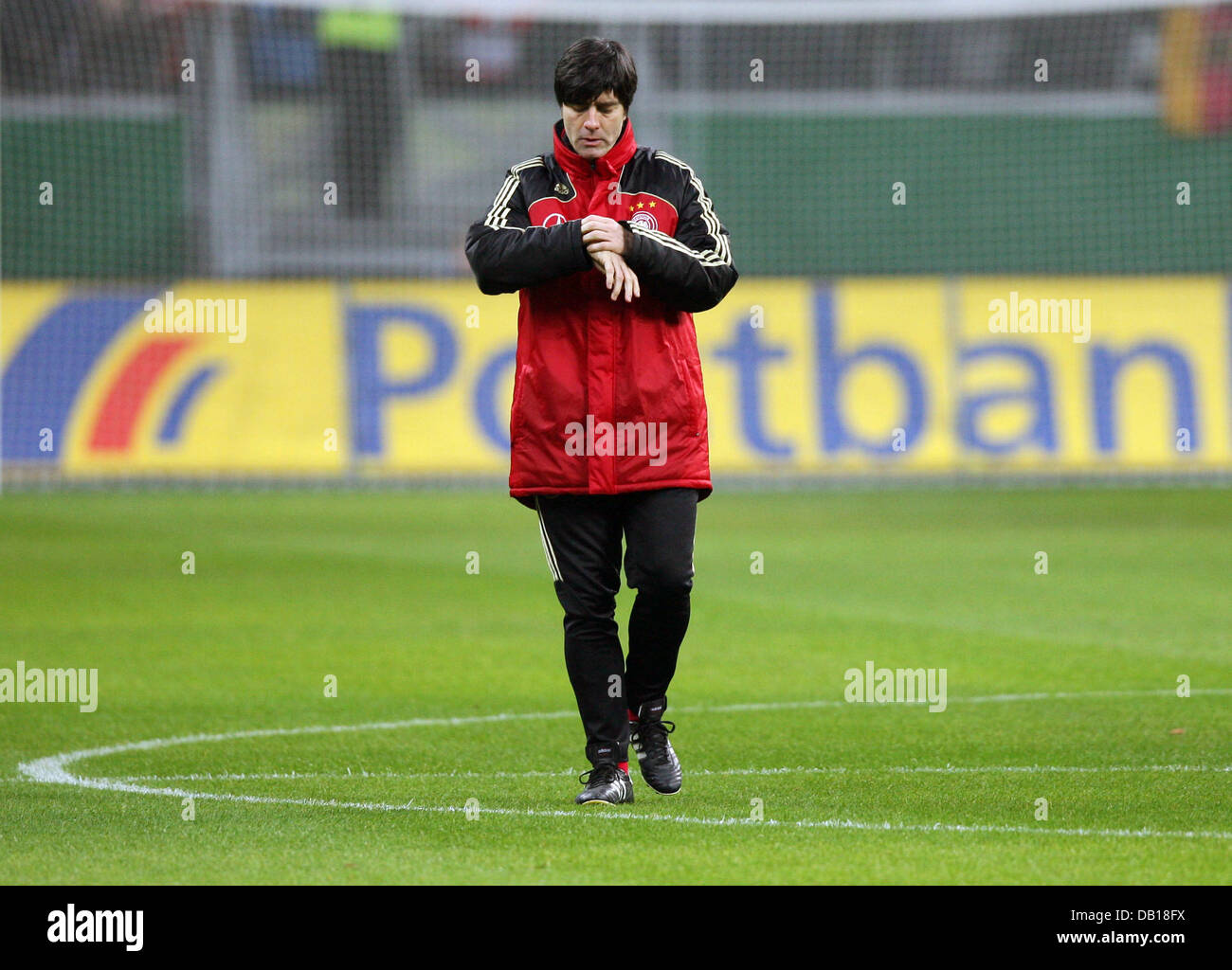German national coach Joachim Loew gestures during the national team's ...