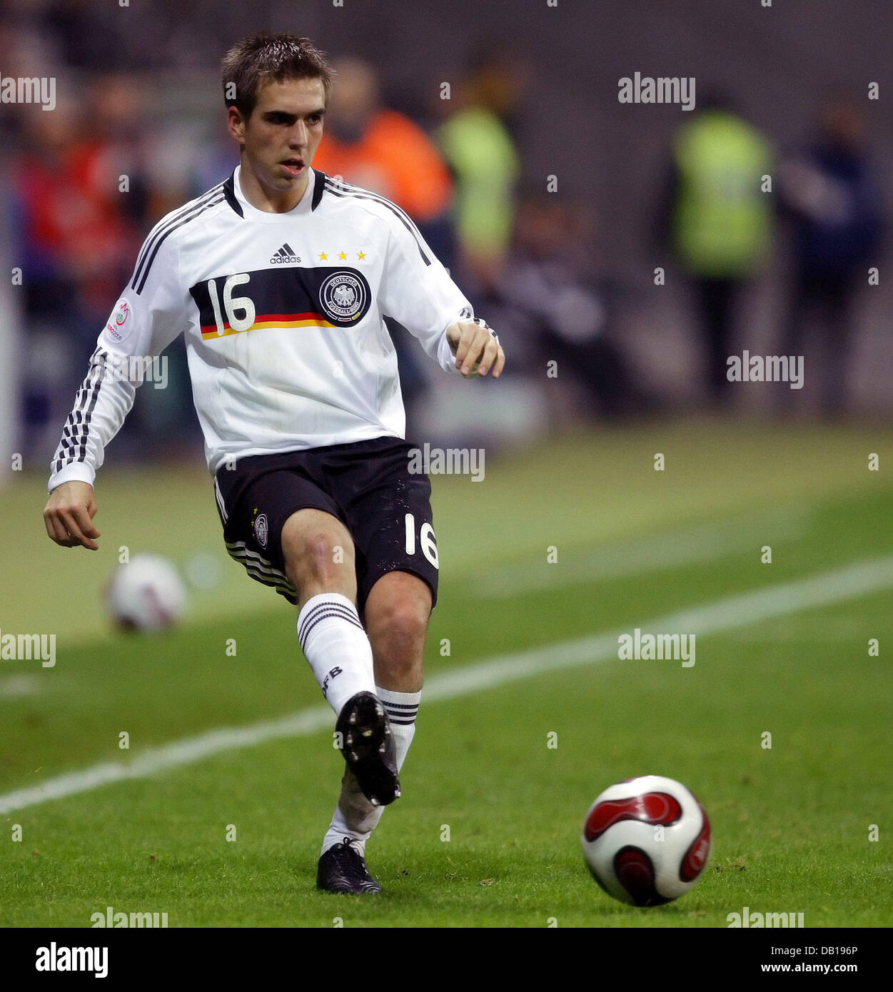 German national player Philipp Lahm is shown in action during the group ...