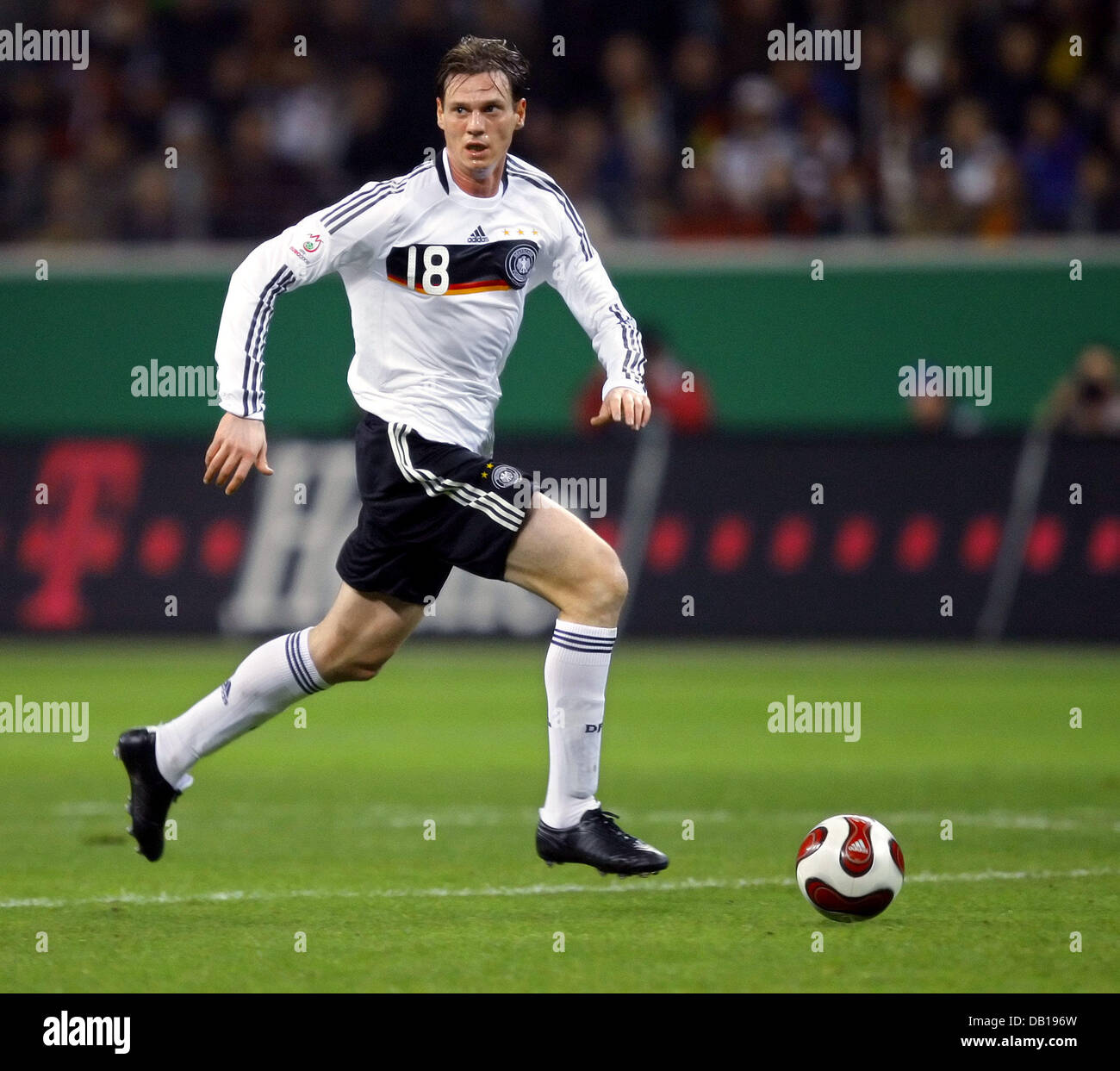 German national player Tim Borowski is shown in action during the group ...