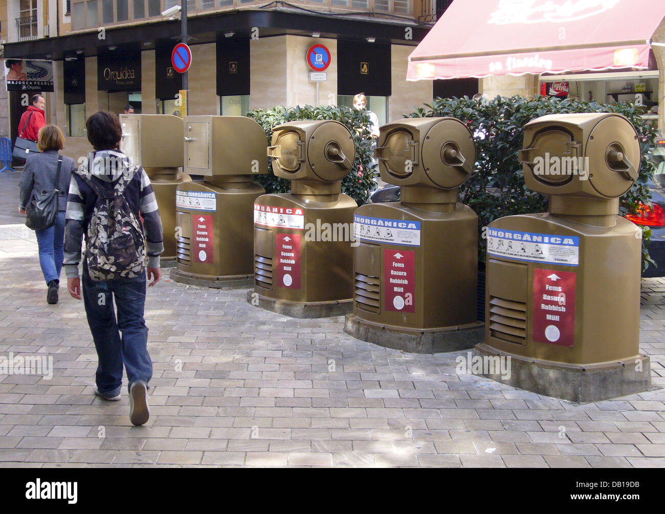 The waste management system of Mallorqion capital Palma de Mallorca ...