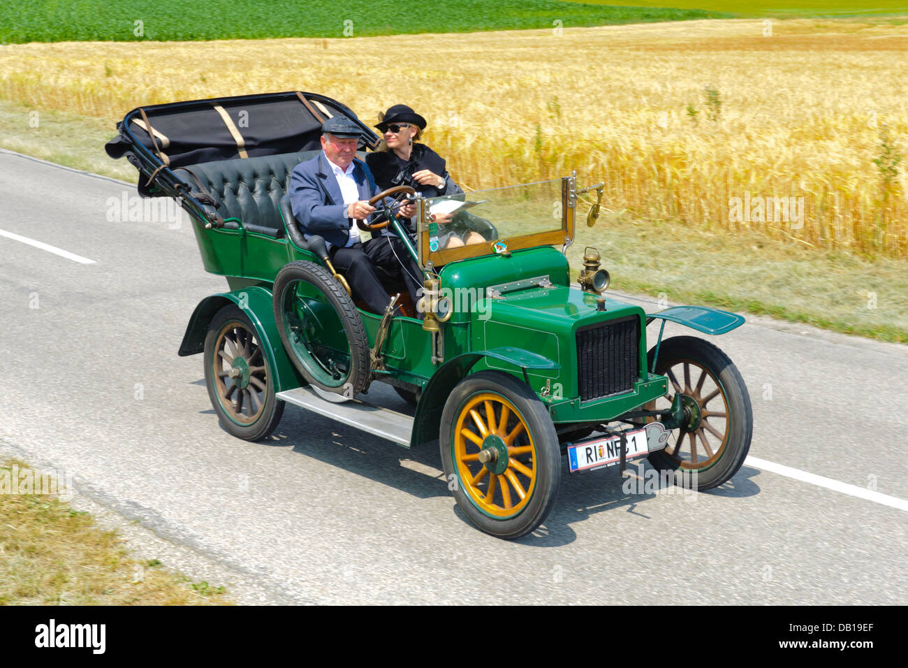 Rover 8HP, built at year 1906, photo taken on July 13, 2013 in ...