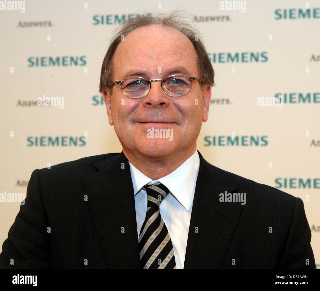 Erich Reinhardt, head of Siemens AG's health division, pictured ...