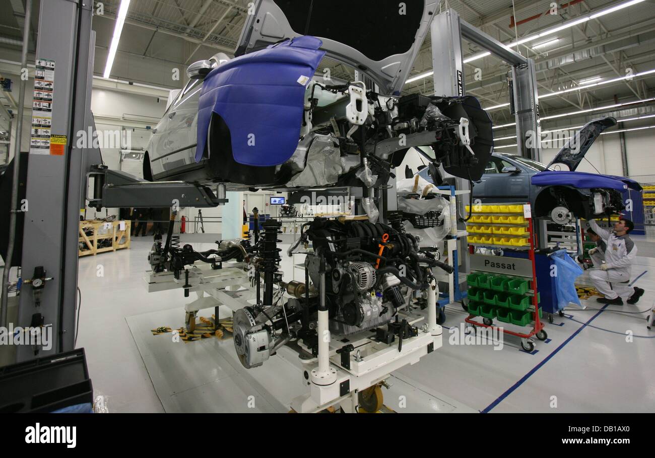 Production starts at Volkswagen's new plant in Kaluga, Russia, 28 ...