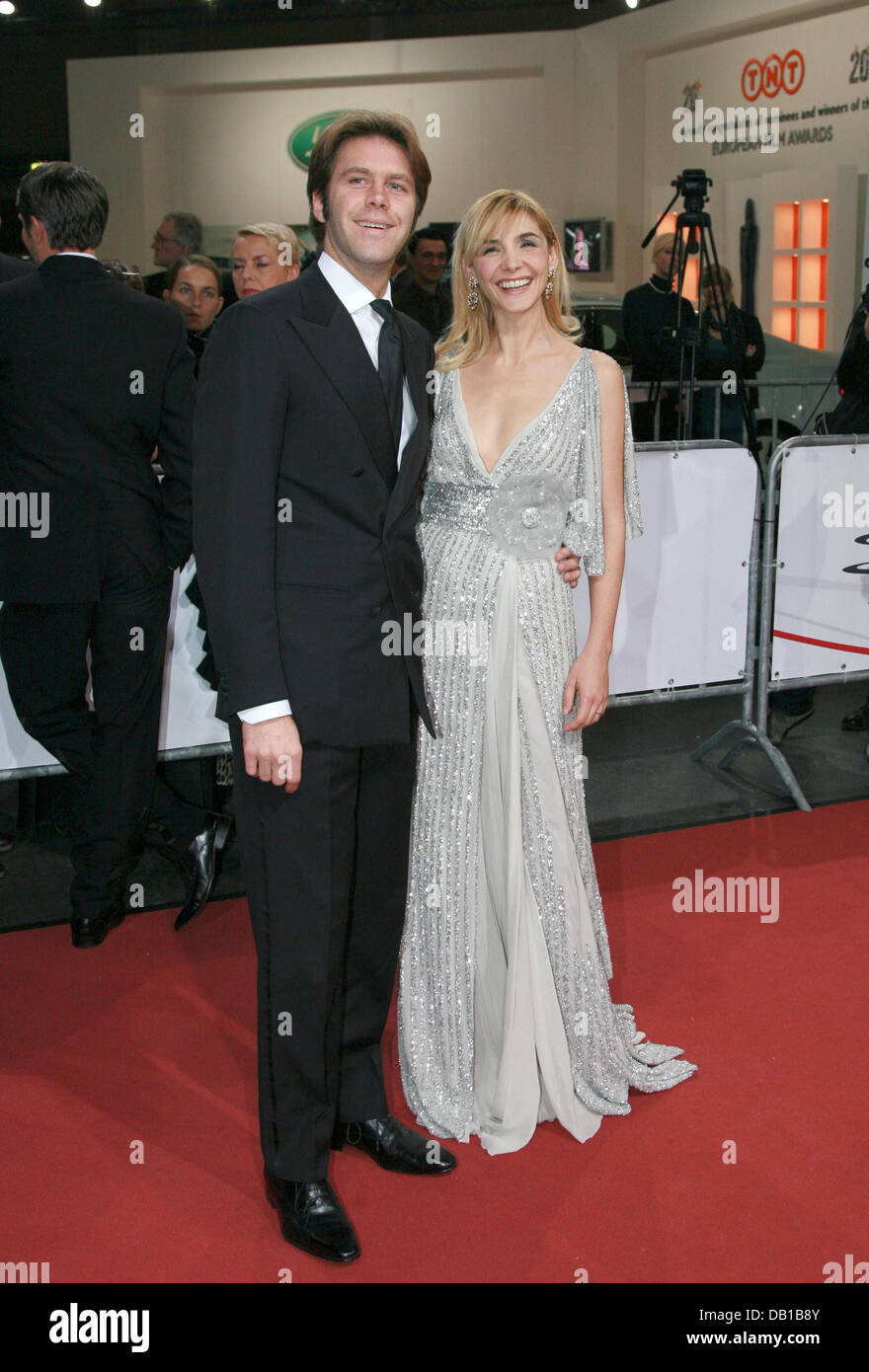 Prince Emanuele Filiberto of Savoy and his wife, French actress ...