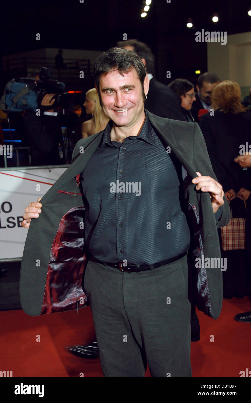 Spanish actor Sergi Lopez poses on the red carpet as he arrives at the ...