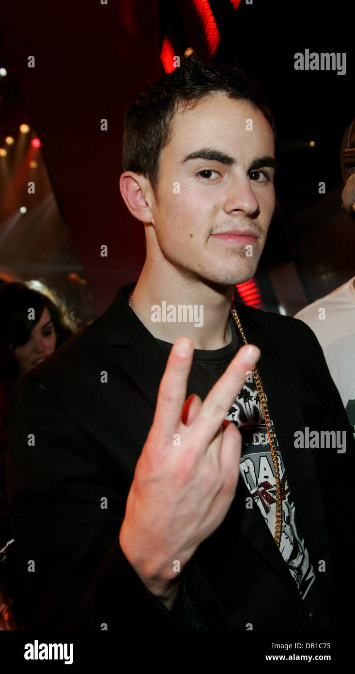 Singer Julian poses at the finals of casting show 'Popstars ... Singer Julian poses at the finals of casting show 'Popstars ...