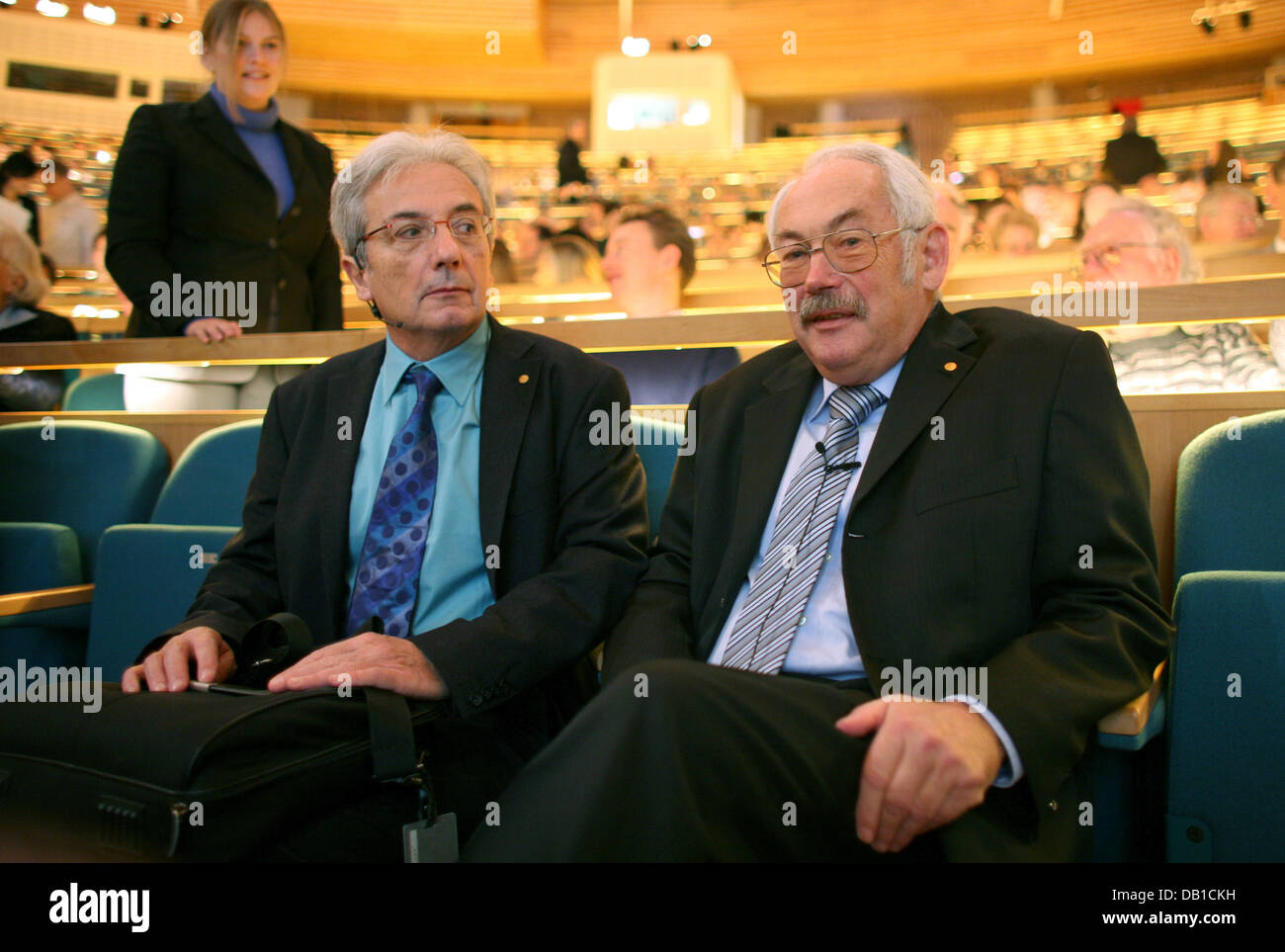 German Peter Gruenberg Laureate of the 2007 Nobel Prize for Physics ...