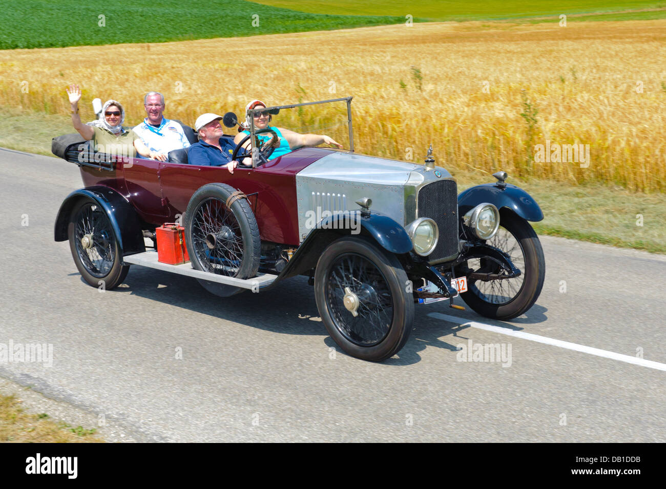 Vauxhall open Tourer D-Type, built at year 1918, photo taken on July 13 ...