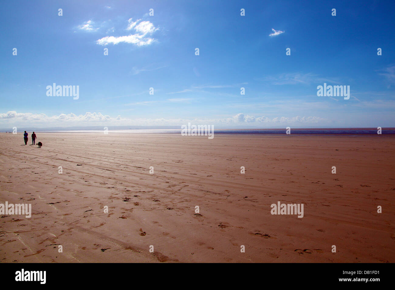 Brean sands beach hi-res stock photography and images - Alamy