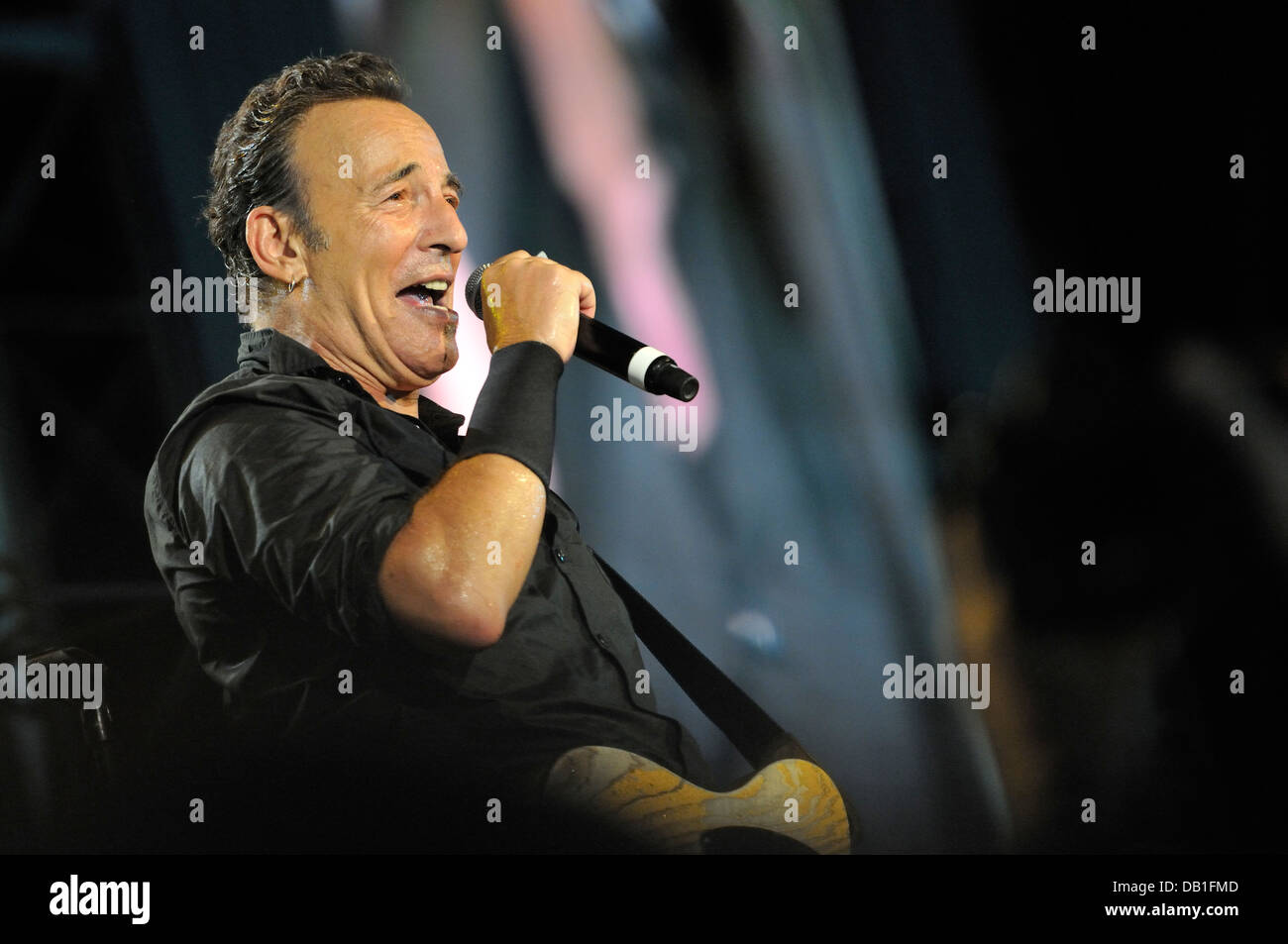 Bruce Springsteen concert in Rome, Italy, 2013 Stock Photo - Alamy