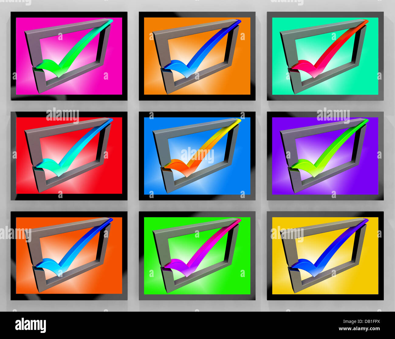 Tick mark hi-res stock photography and images - Alamy