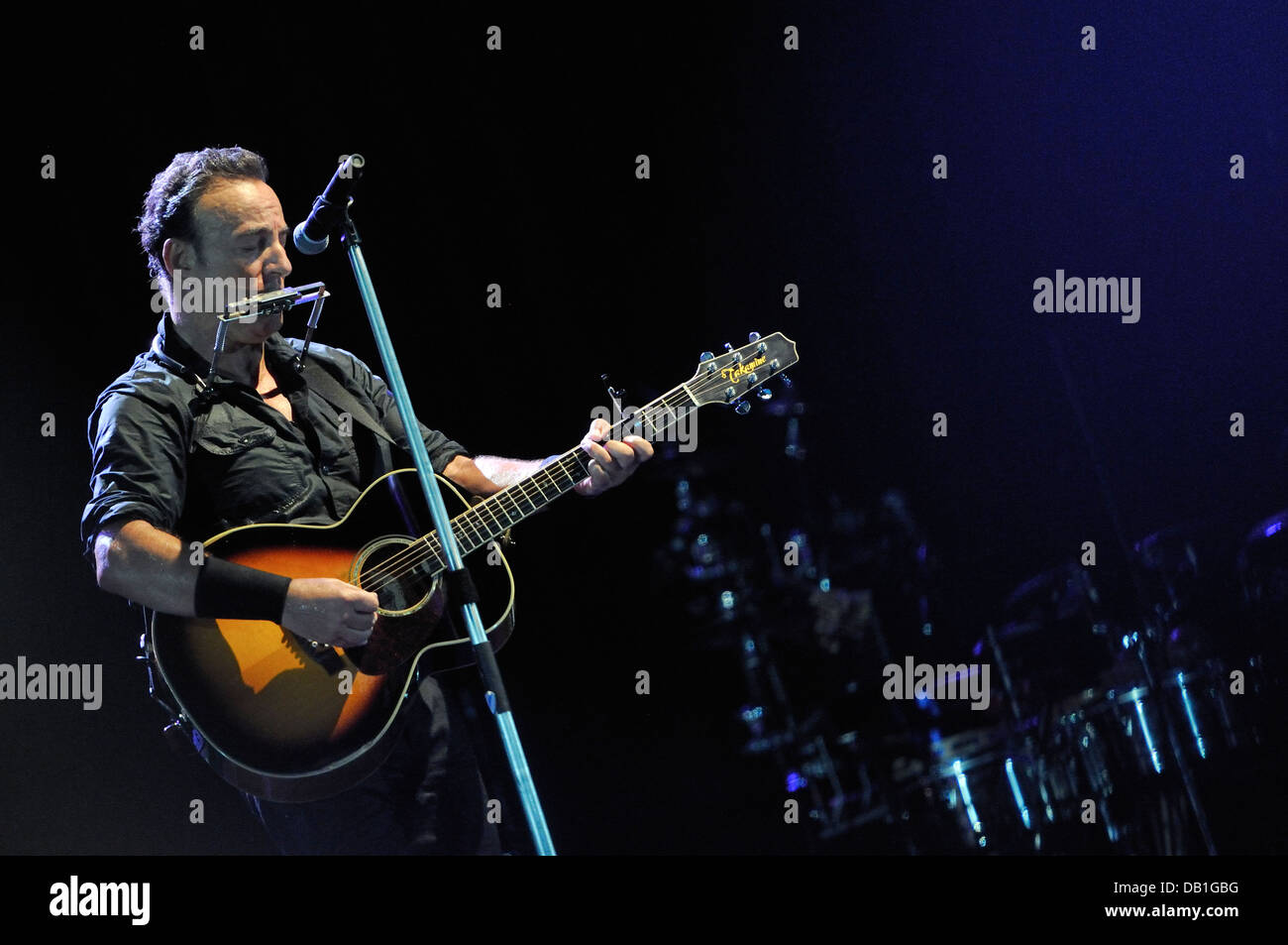 Bruce springsteen concert in rome hi-res stock photography and images ...