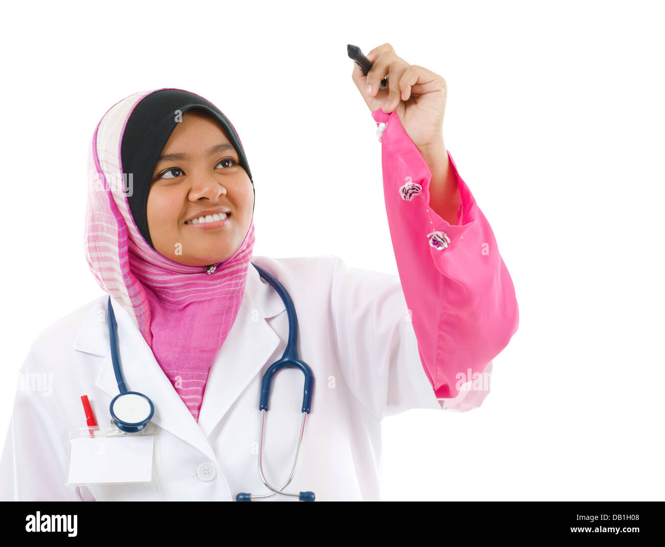 Southeast Asian Muslim medical student Stock Photo - Alamy