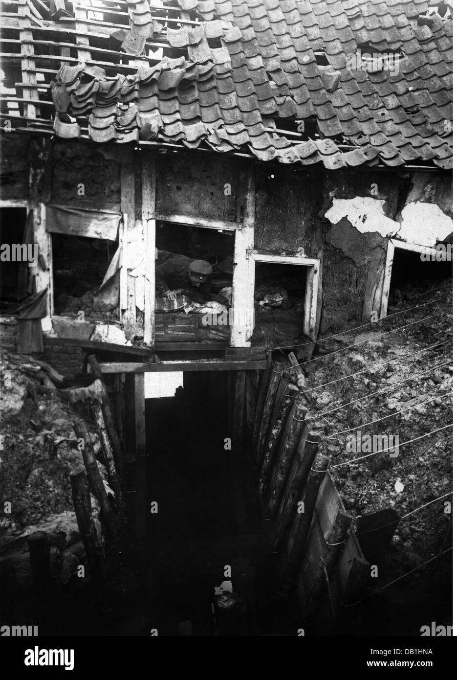 Western houses Black and White Stock Photos & Images - Alamy
