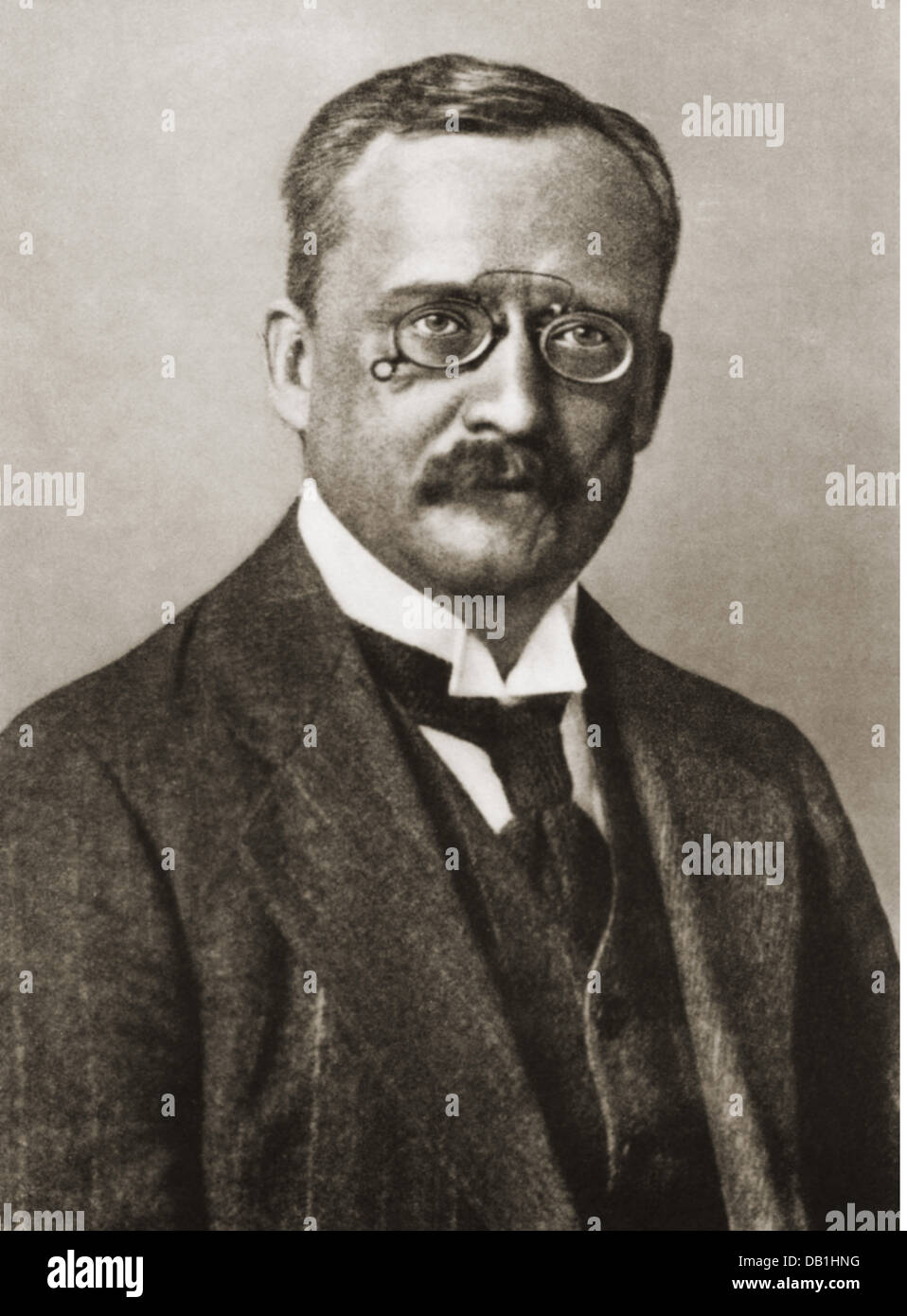 Hintze, Otto, 27.8.1861 - 25.4.1940, German historian, portrait, circa ...