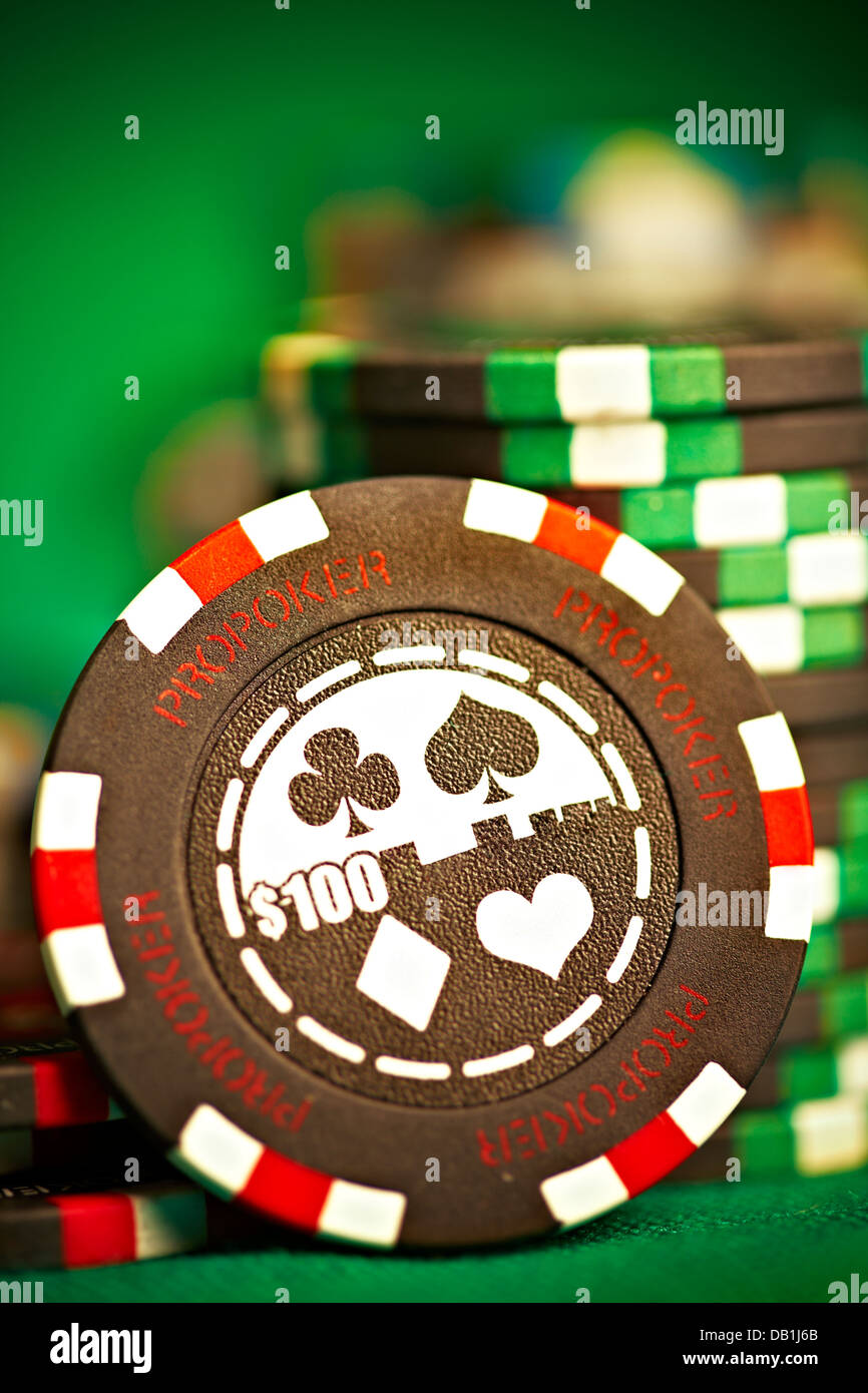Poker chip gambling hi-res stock photography and images - Alamy