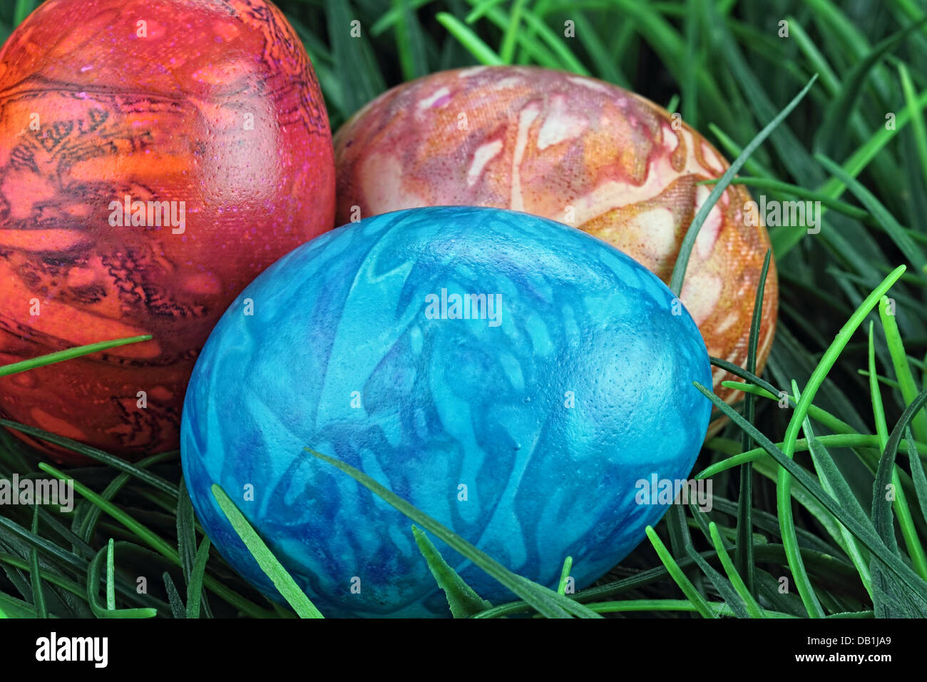 Colorful Easter Eggs Stock Photo - Alamy