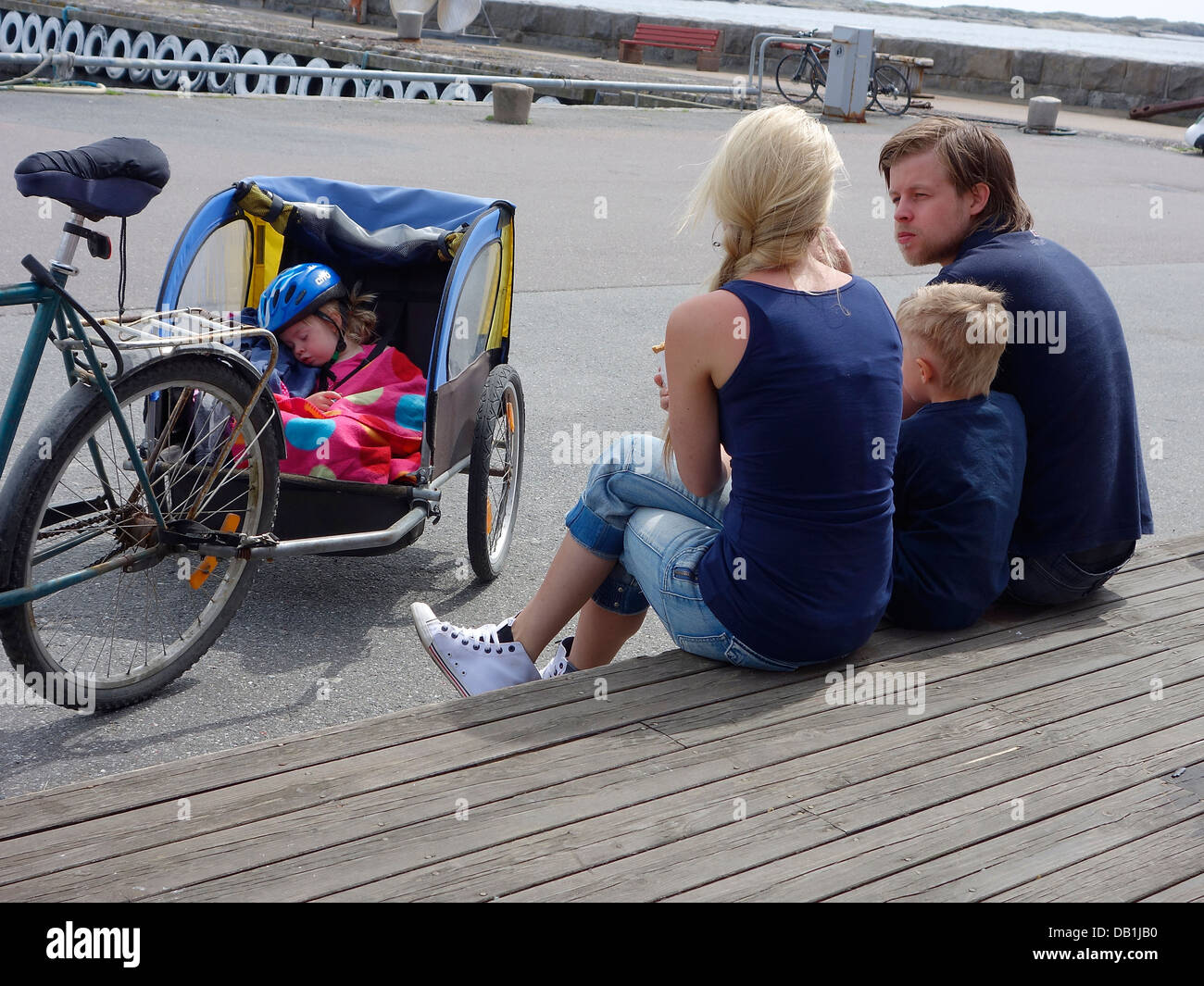 Children have a rest hi-res stock photography and images - Alamy