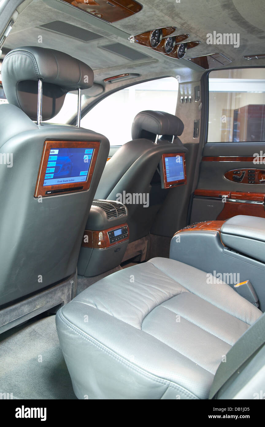 Photo of interior of dear car Stock Photo - Alamy